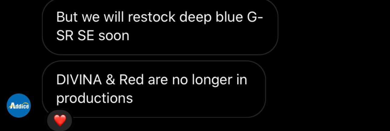 G-SR-SE restocking | Scrolller