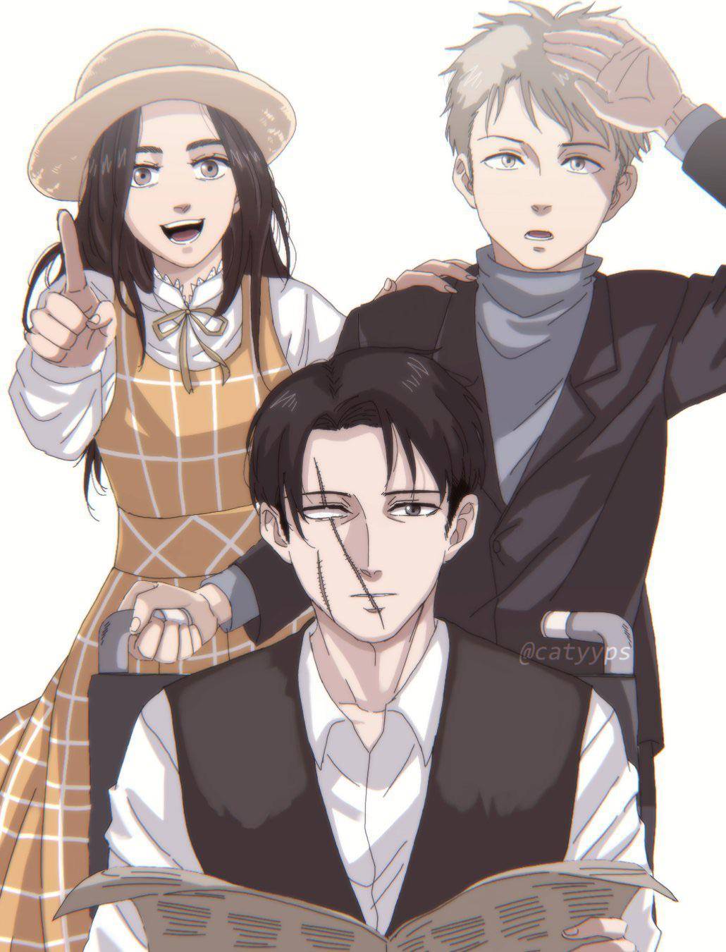 Gabi, Falco and Levi | Scrolller