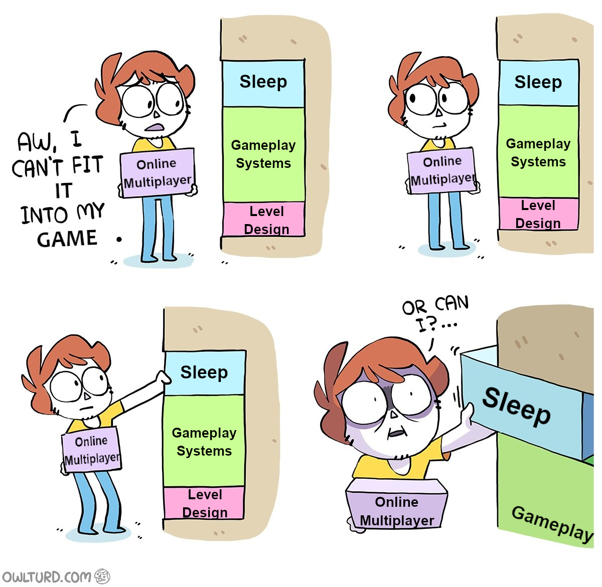 Game dev life be like: | Scrolller