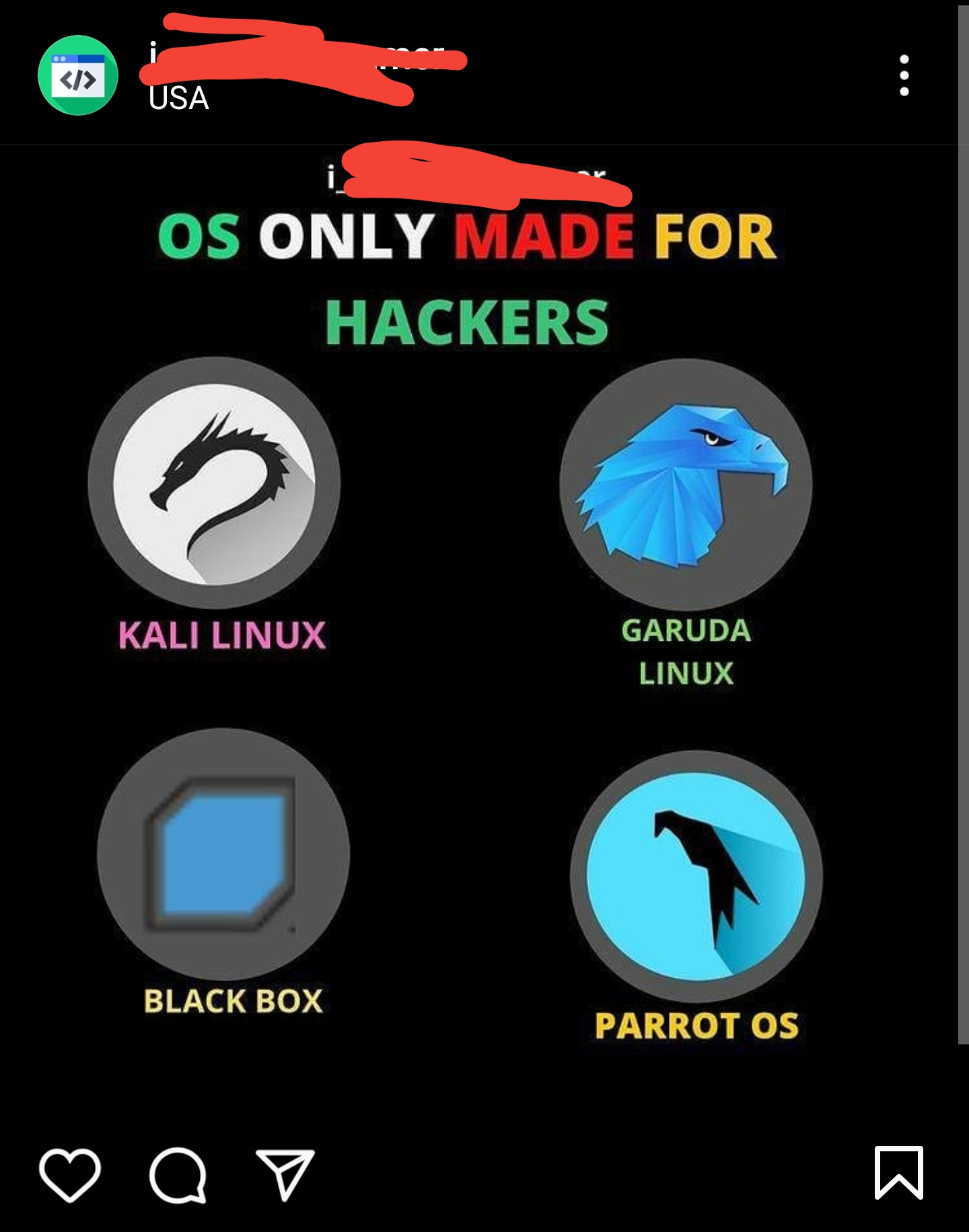 Garuda Linux and "Black Box" for h4xxor only | Scrolller