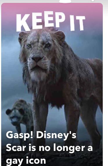Gasp! I Never Cared About a Fictional Lion’s Sexuality! | Scrolller