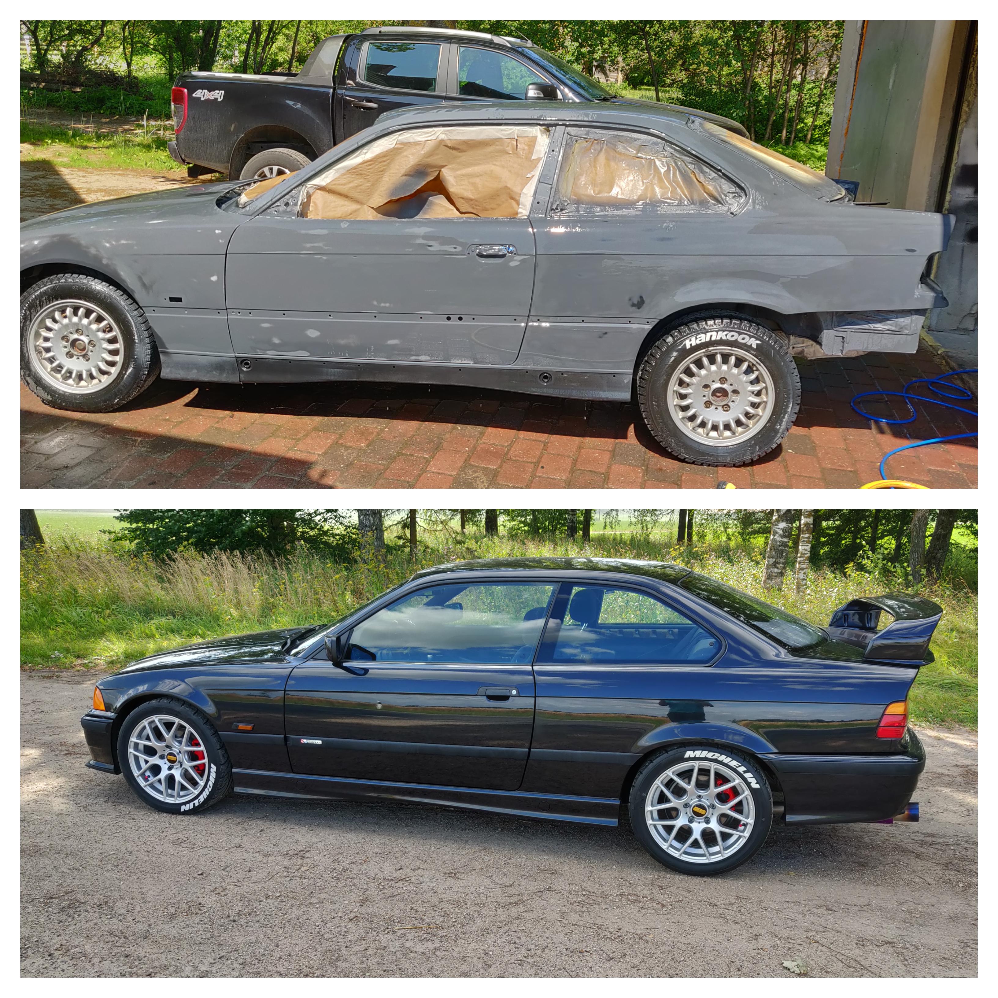 Gave my rusty e36 a makeover | Scrolller
