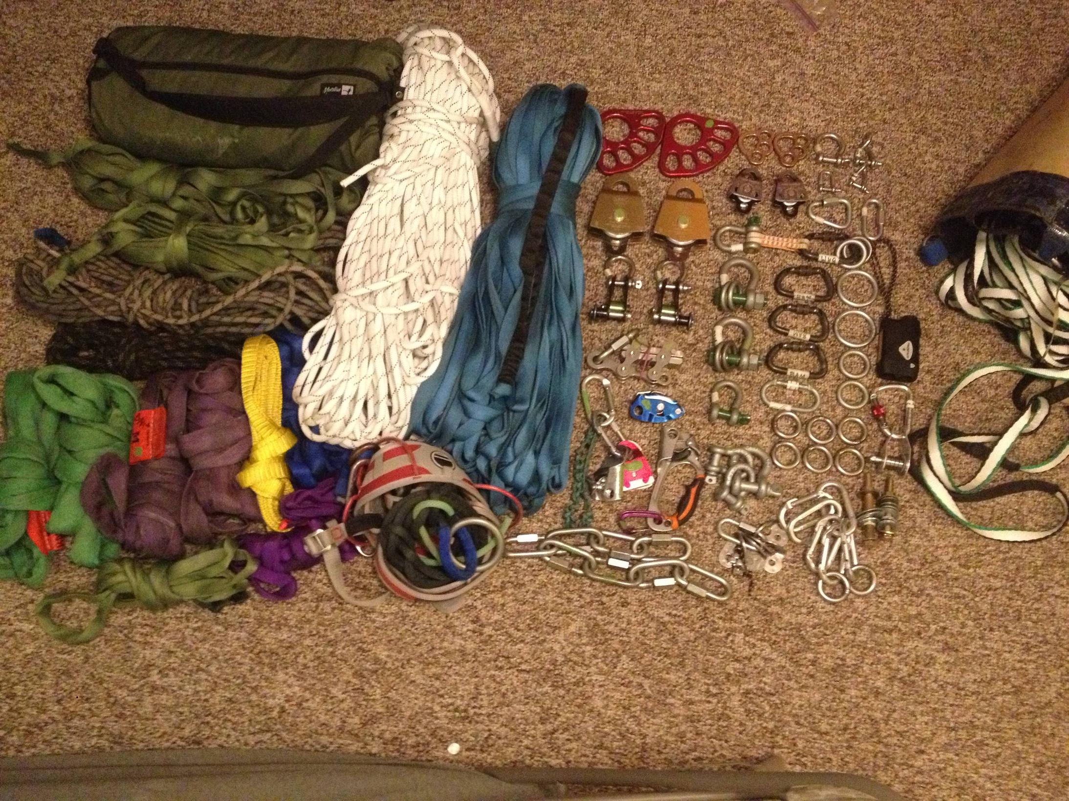 Gear pile | Scrolller