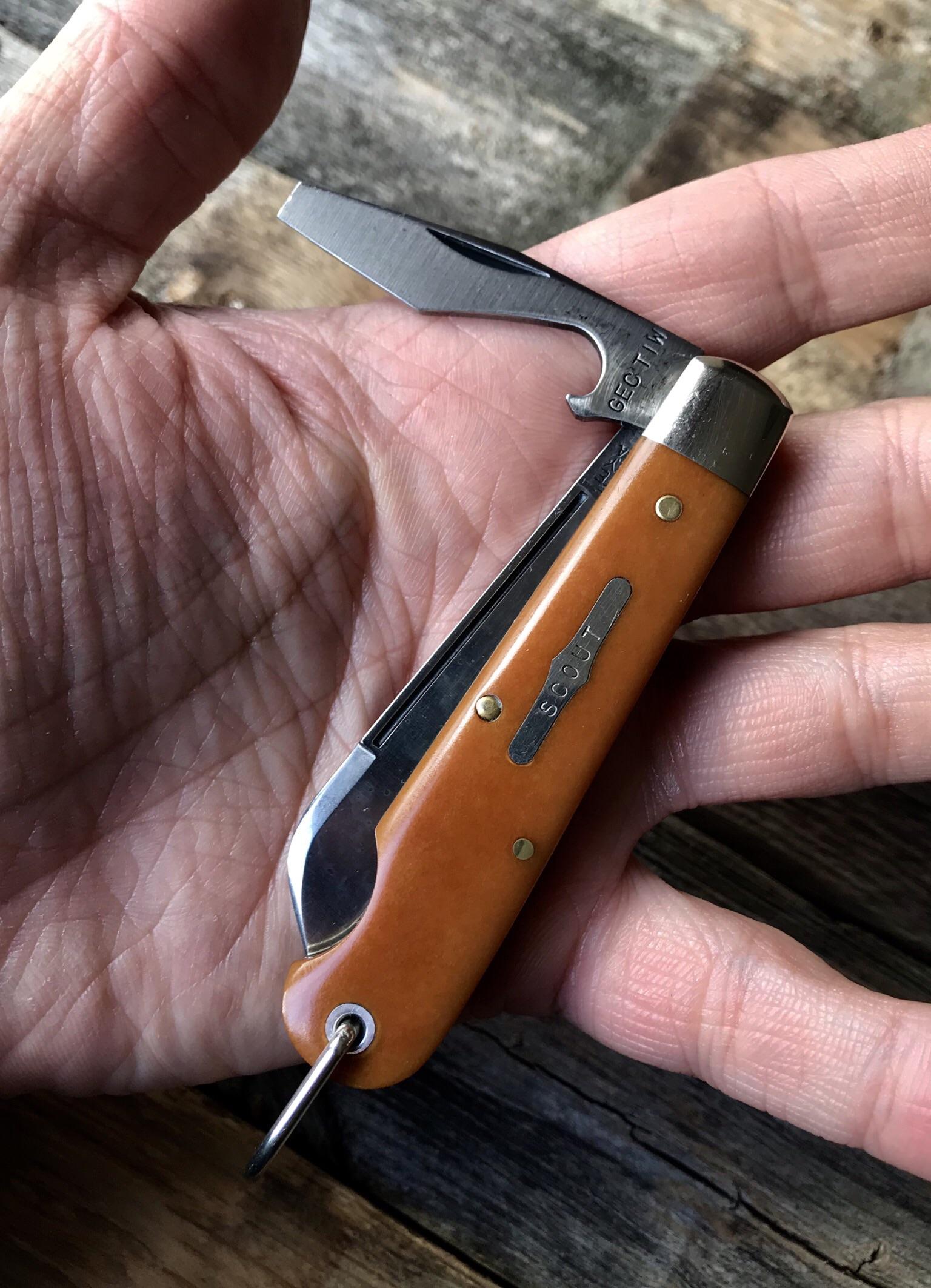 GEC scout in paper micarta | Scrolller