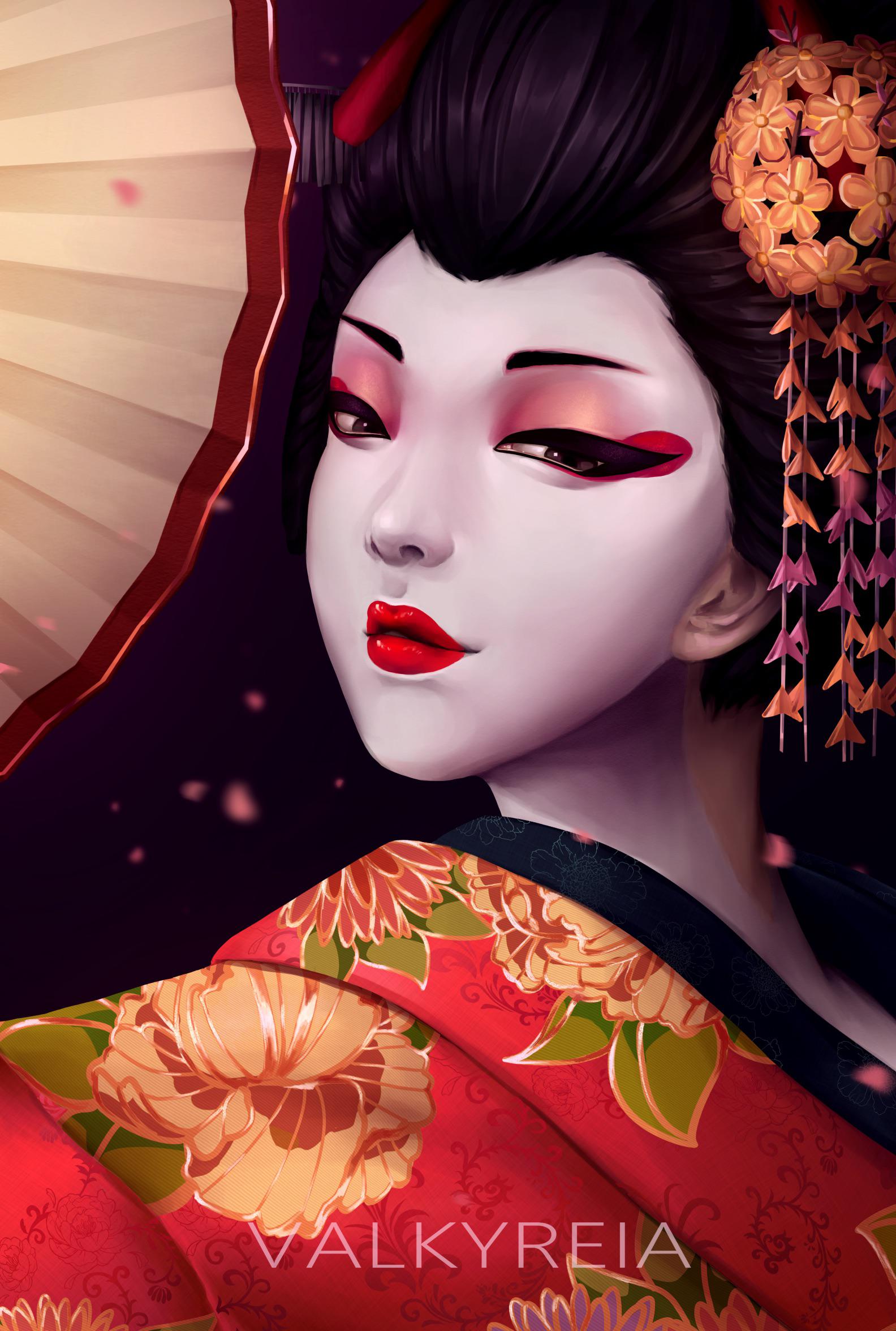 Geisha, Me/Valkyreia, Digital, 2021 | Scrolller