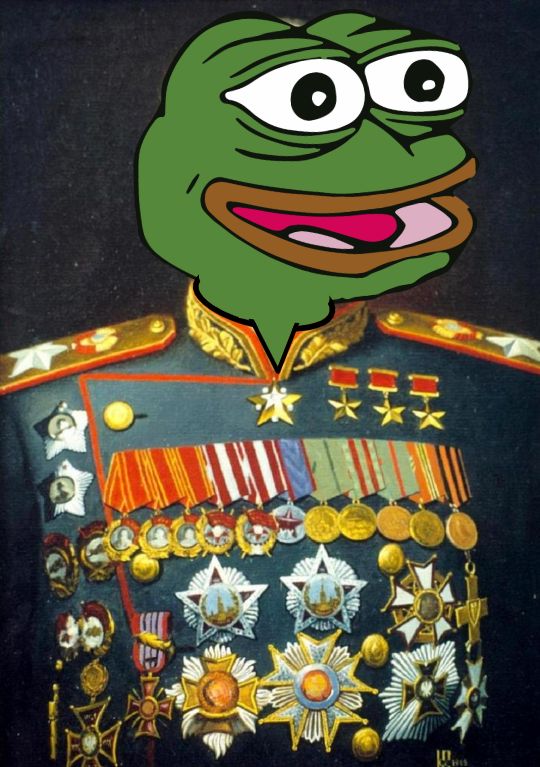 Gen.Pepe is in a good mood today | Scrolller