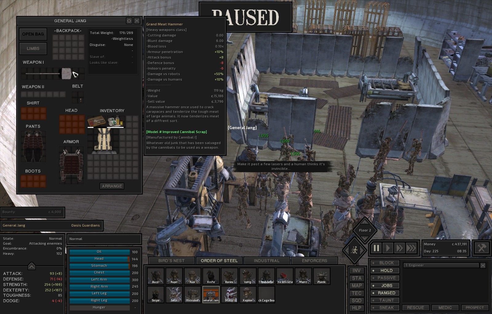 [Genesis] Big hammer = Big numbers | Scrolller