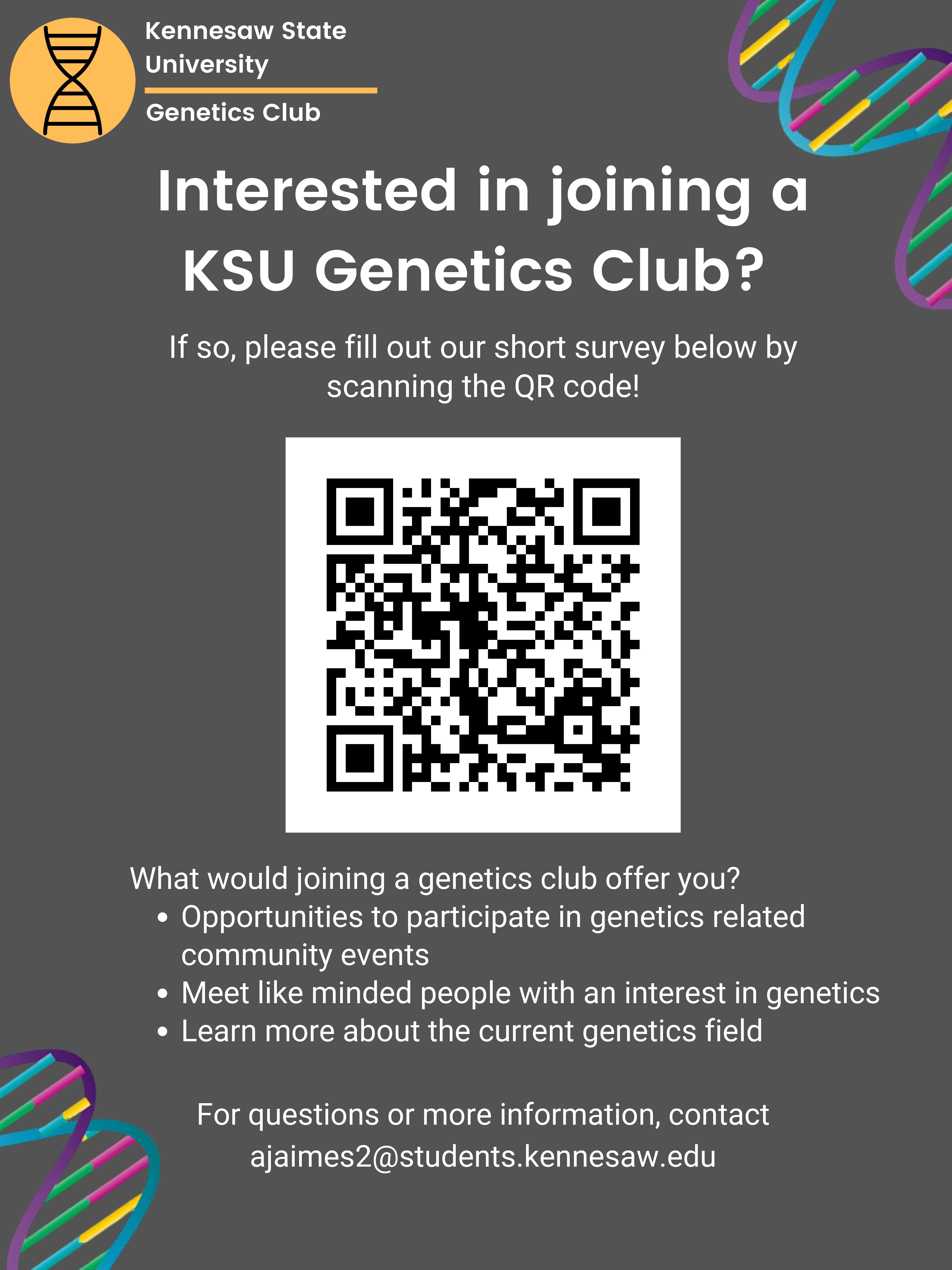 Genetics Club Interest Survey | Scrolller
