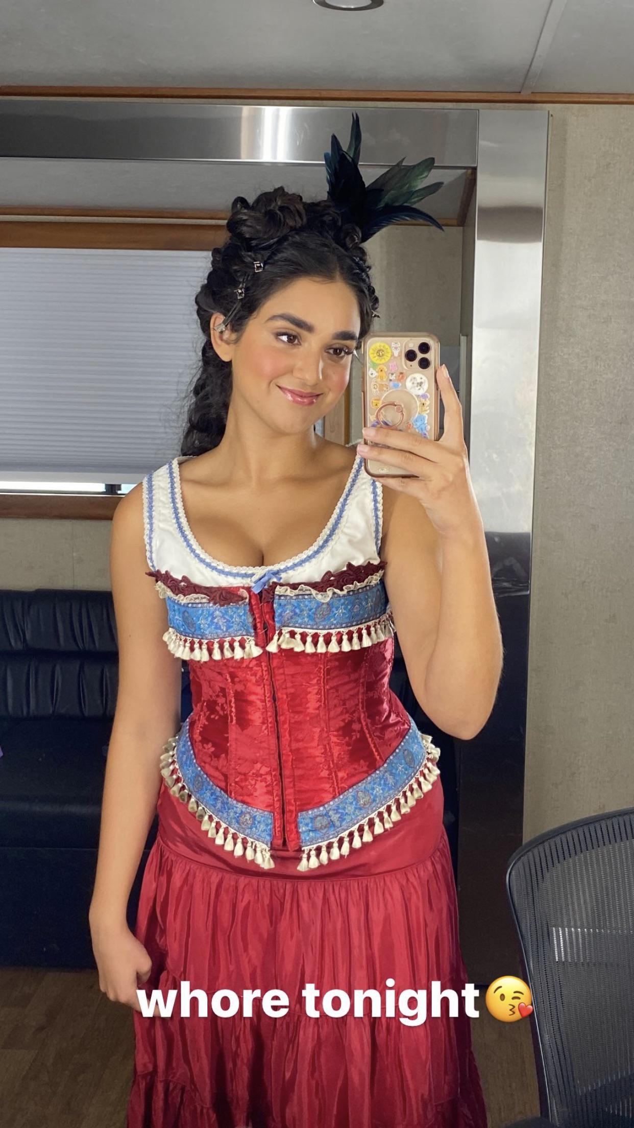 Geraldine dressed as a whore | Scrolller