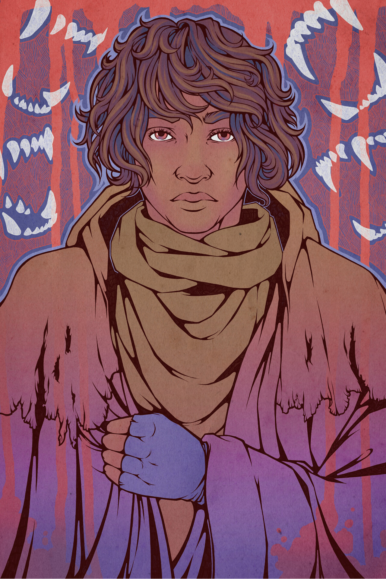 Germaine by Blue Collar Boneyard Illustration | Scrolller