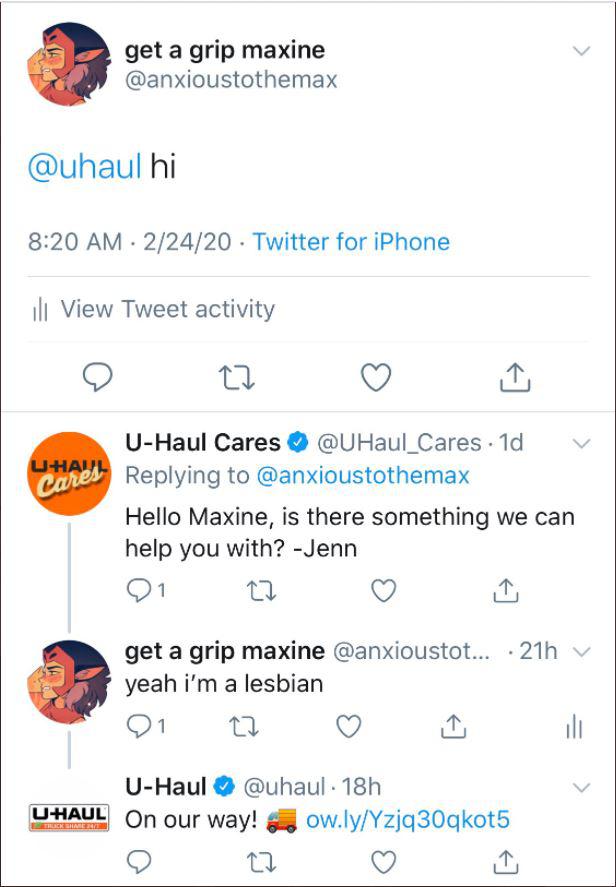 Get a grip Maxine | Scrolller