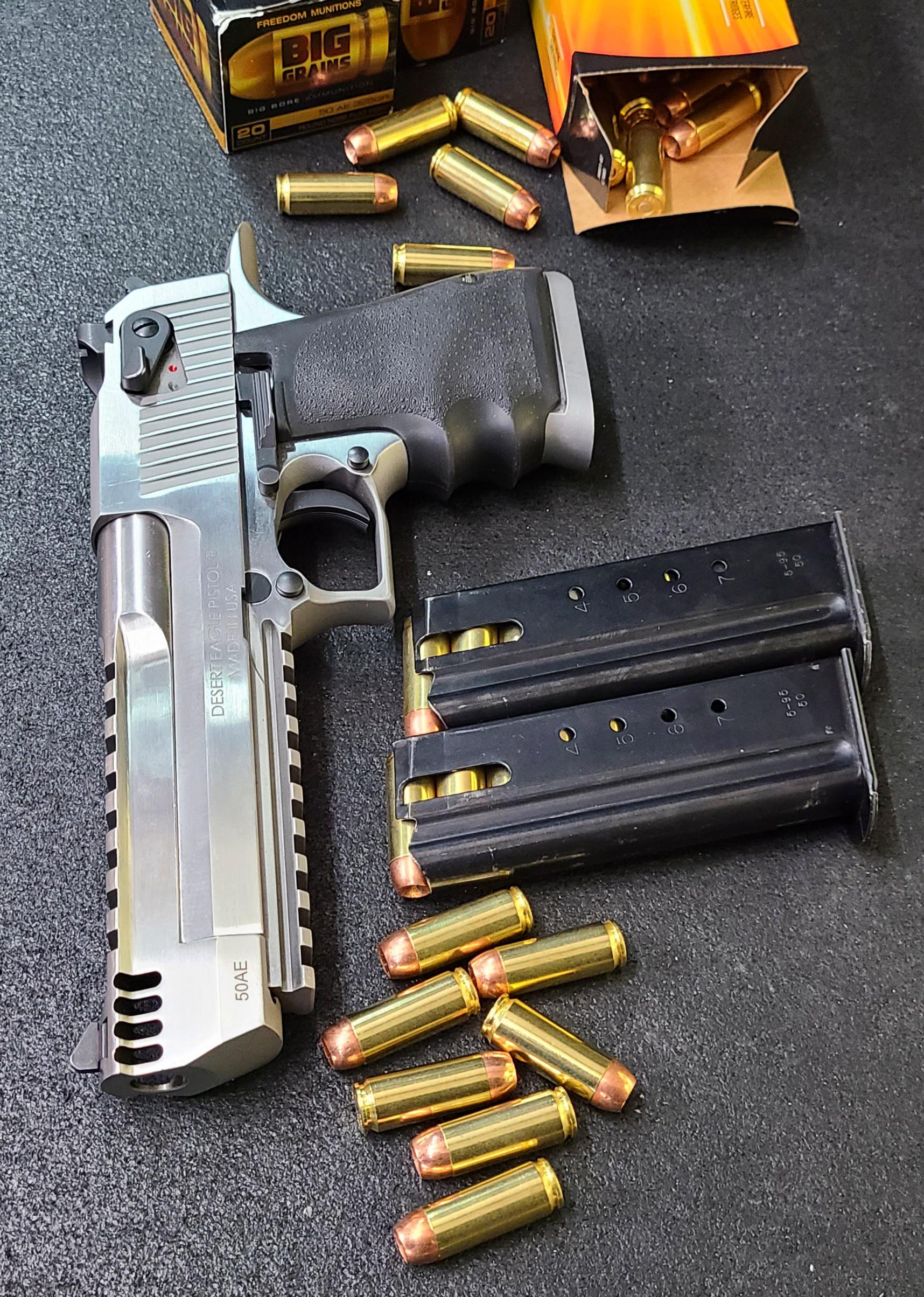 Get a Grip - New Rubber On The .50 AE Desert Eagle | Scrolller