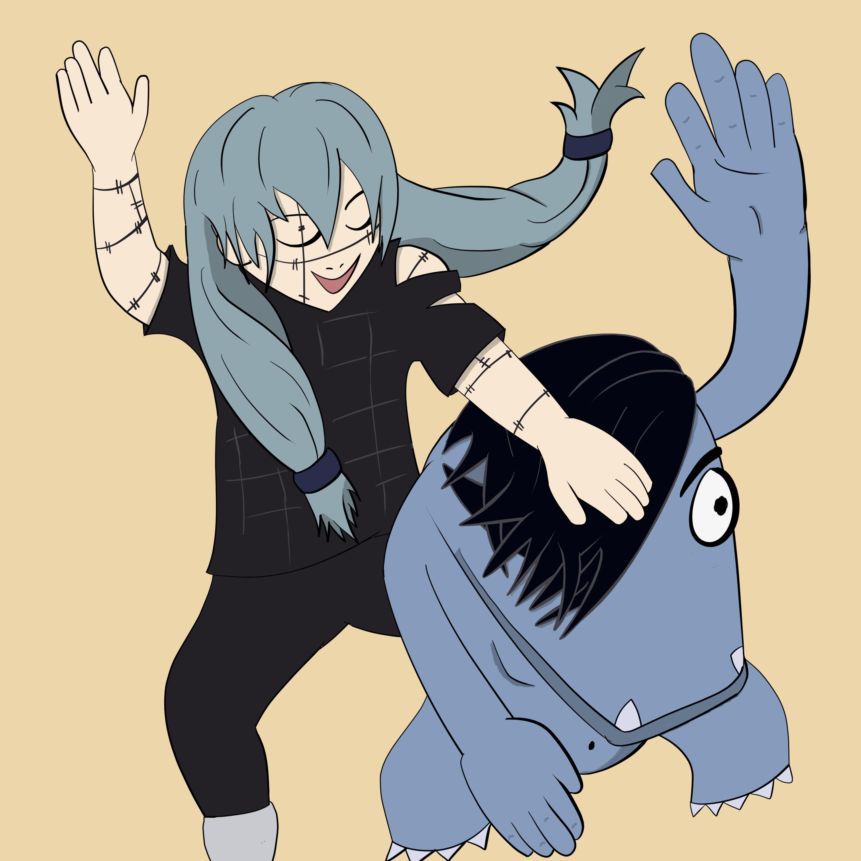 Get nae nae'd Junpei (OC fan art - reupload with correct flair) | Scrolller