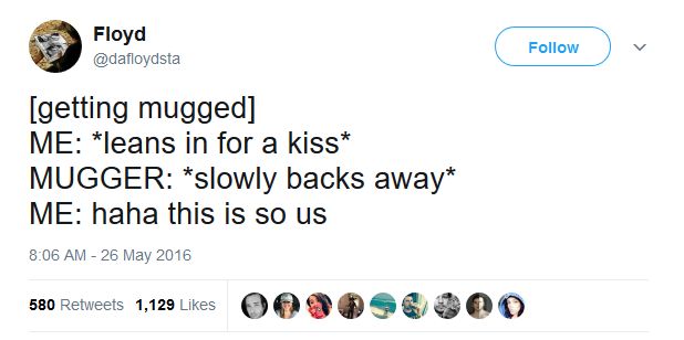 Getting mugged | Scrolller