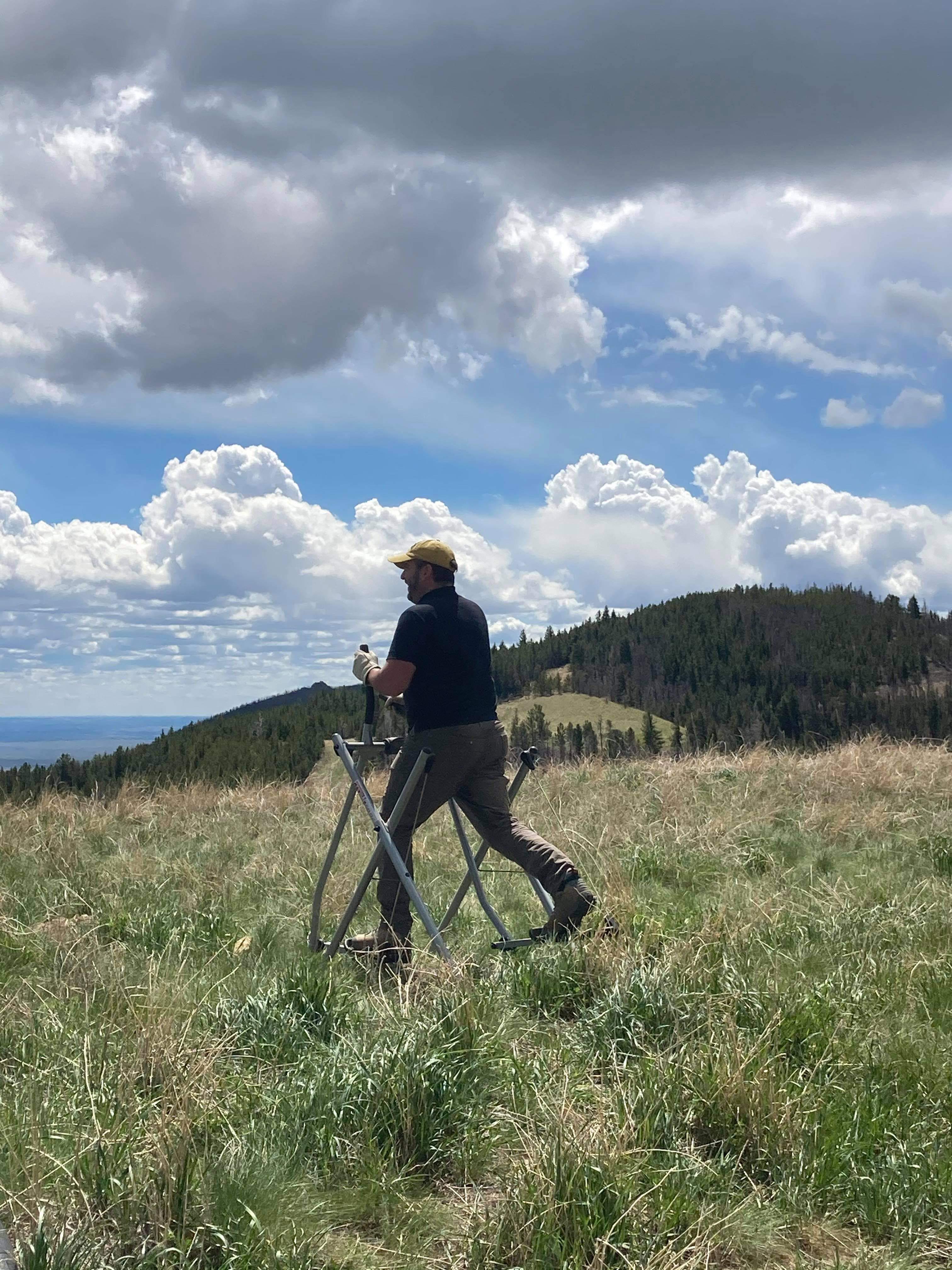 Getting some exercise in the mountains | Scrolller