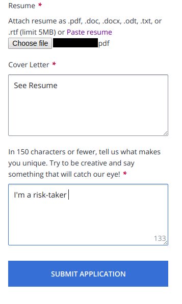 Getting tired of dumb online job applications | Scrolller