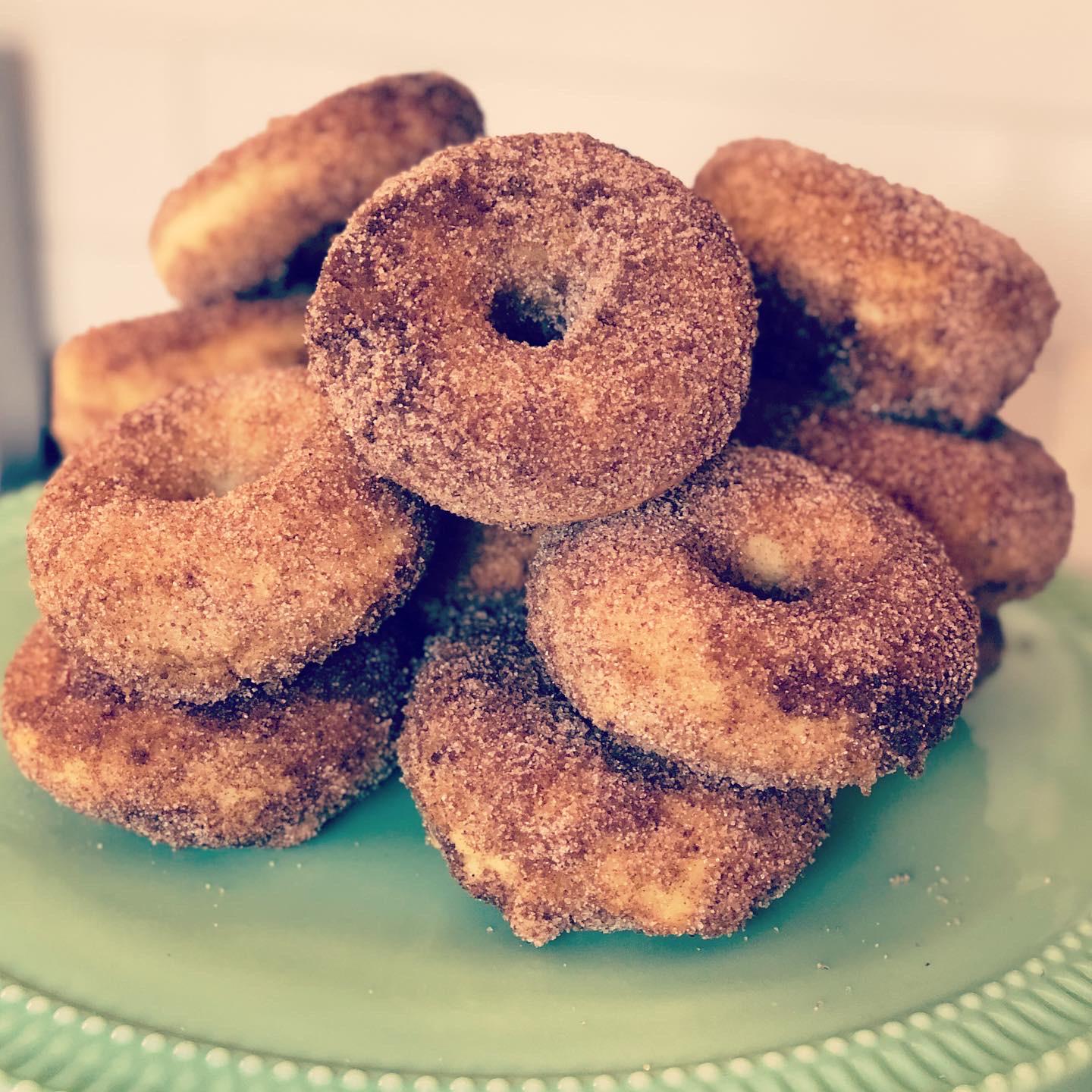 GF Cinnamon Sugar Donuts made with sourdough discard | Scrolller