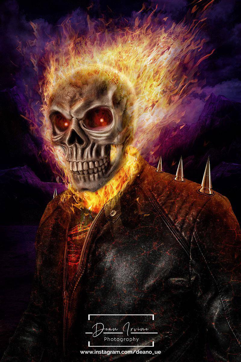 Ghost rider cosplay/edit by me | Scrolller