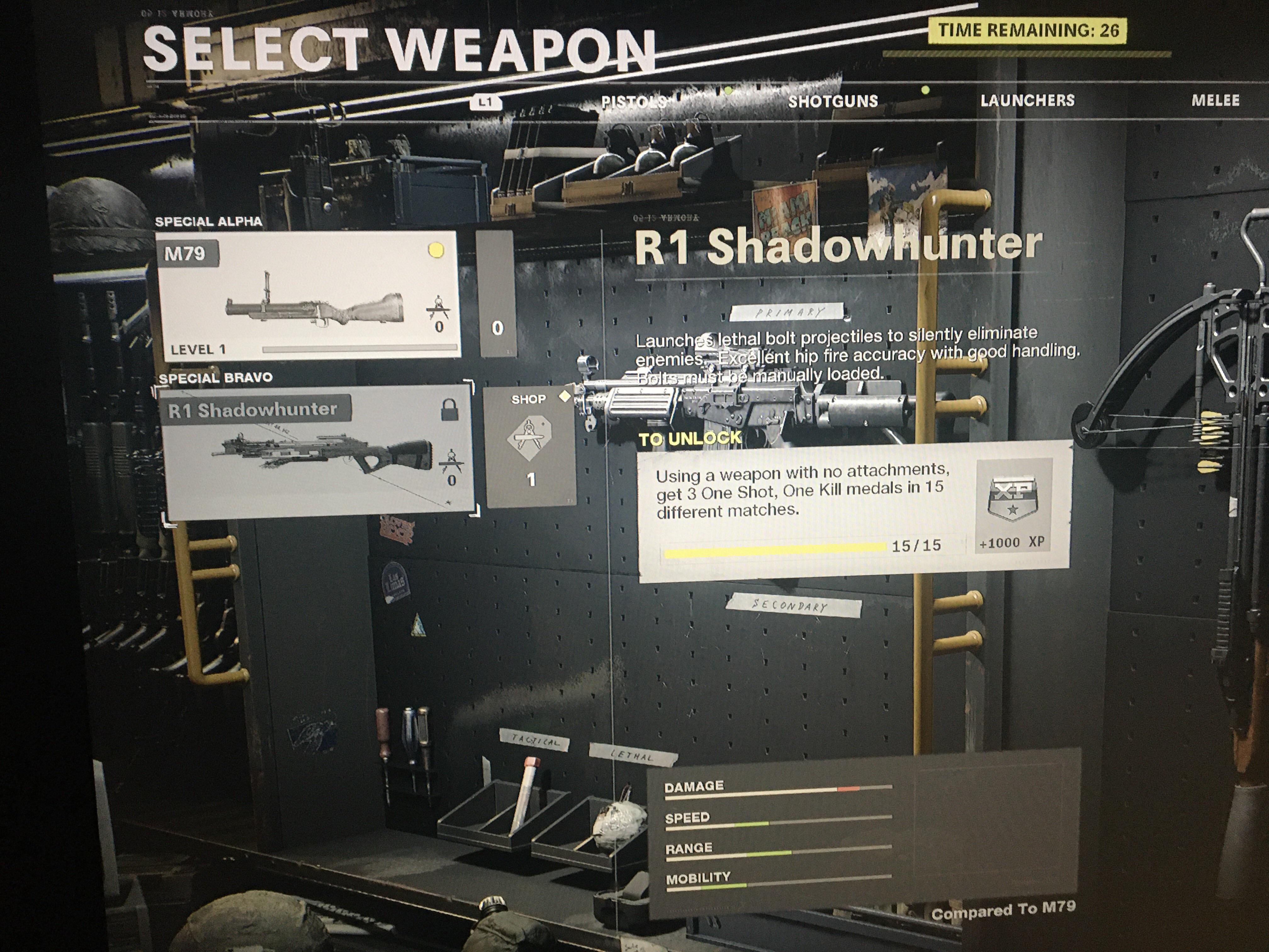 Gimme me crossbow :( | Scrolller