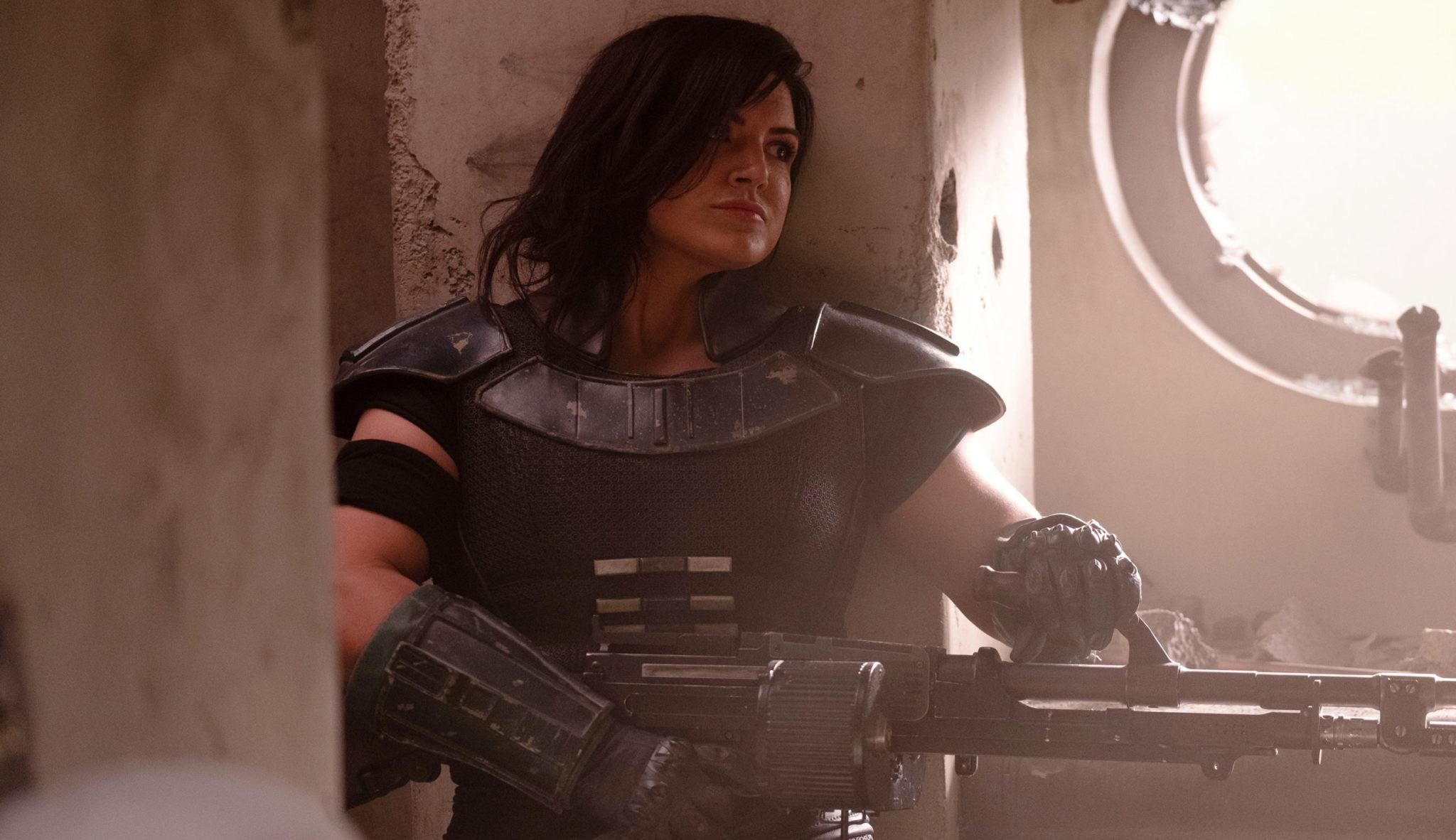 Gina Carano as Cara Dune in The Mandalorian | Scrolller