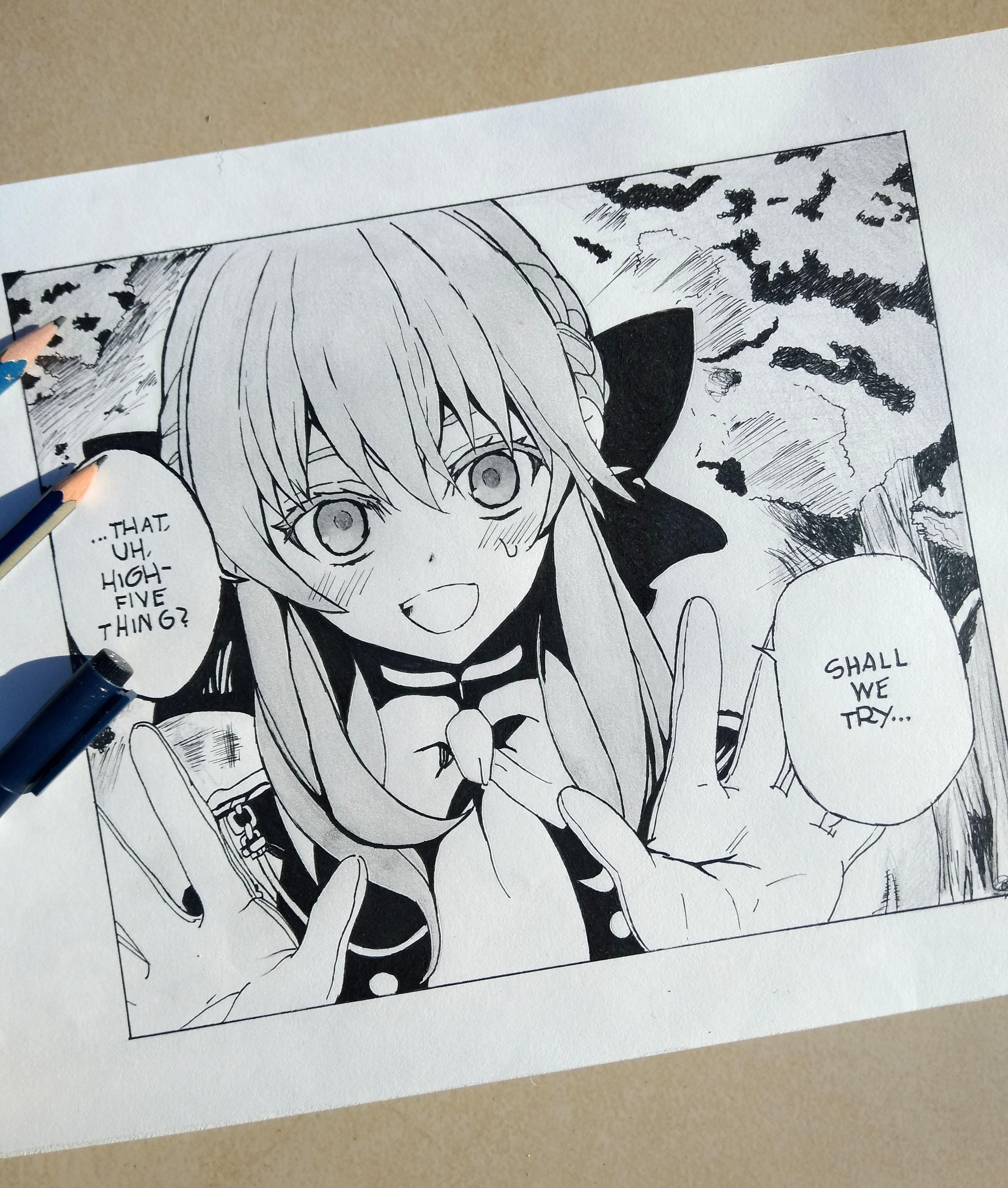 give Shinoa that high five! ♡ by me~ | Scrolller