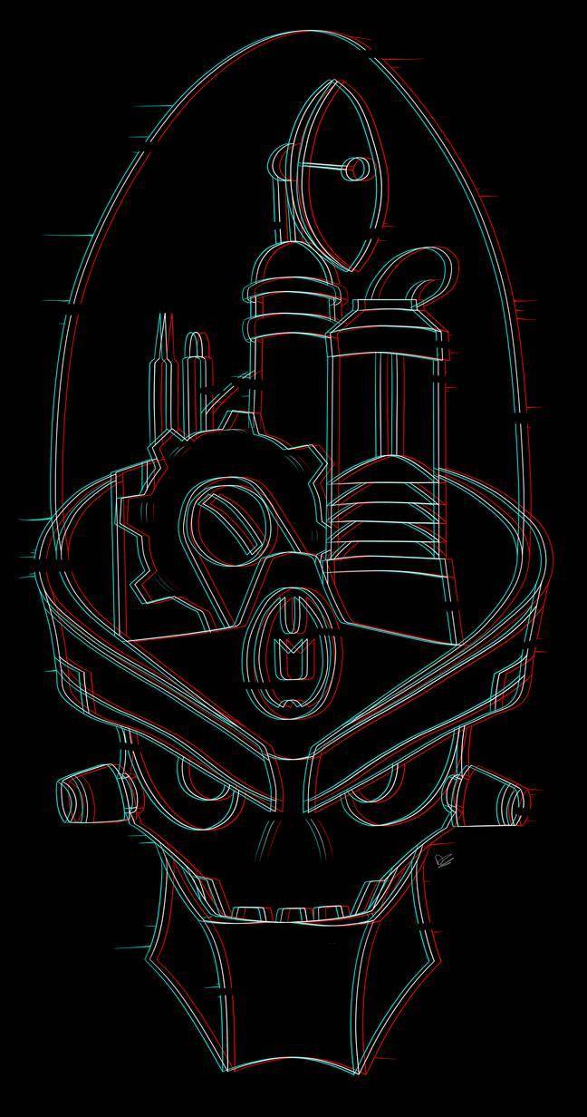 Glitchy Nefarious (hand drawn glitch effect) | Scrolller