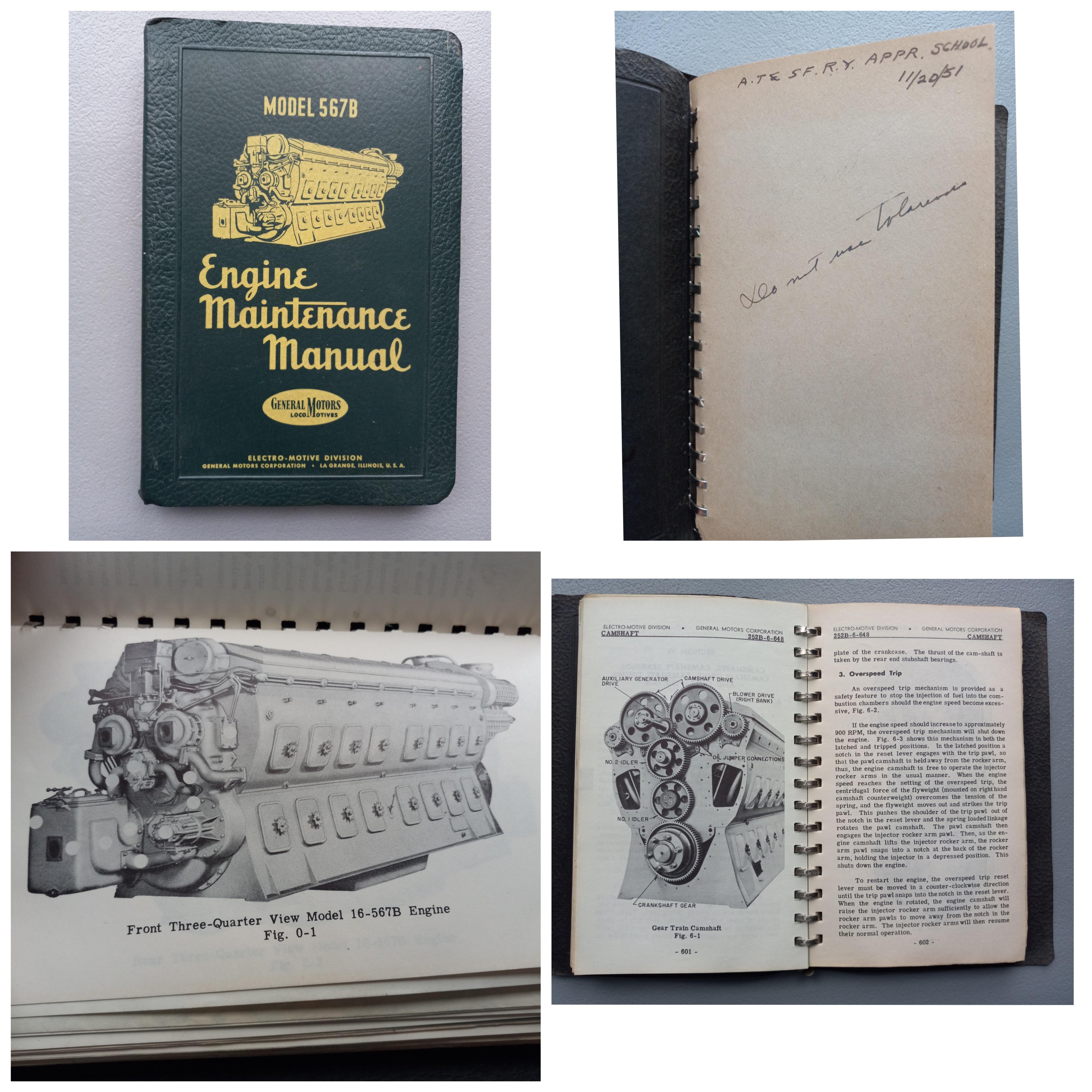 GM Model 567B Engine Maintenance Manual | Scrolller