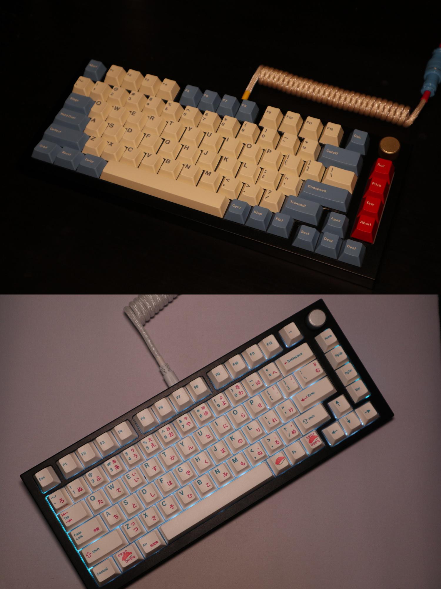GMMK Pro || GMK Godspeed || ePBT Sushi | Scrolller