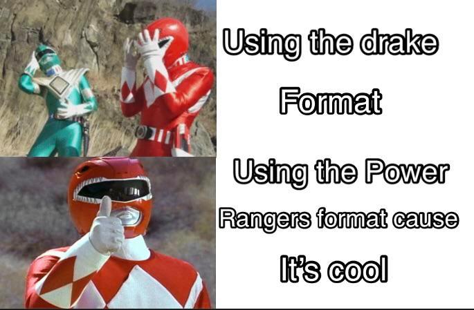 Go go power rangers | Scrolller