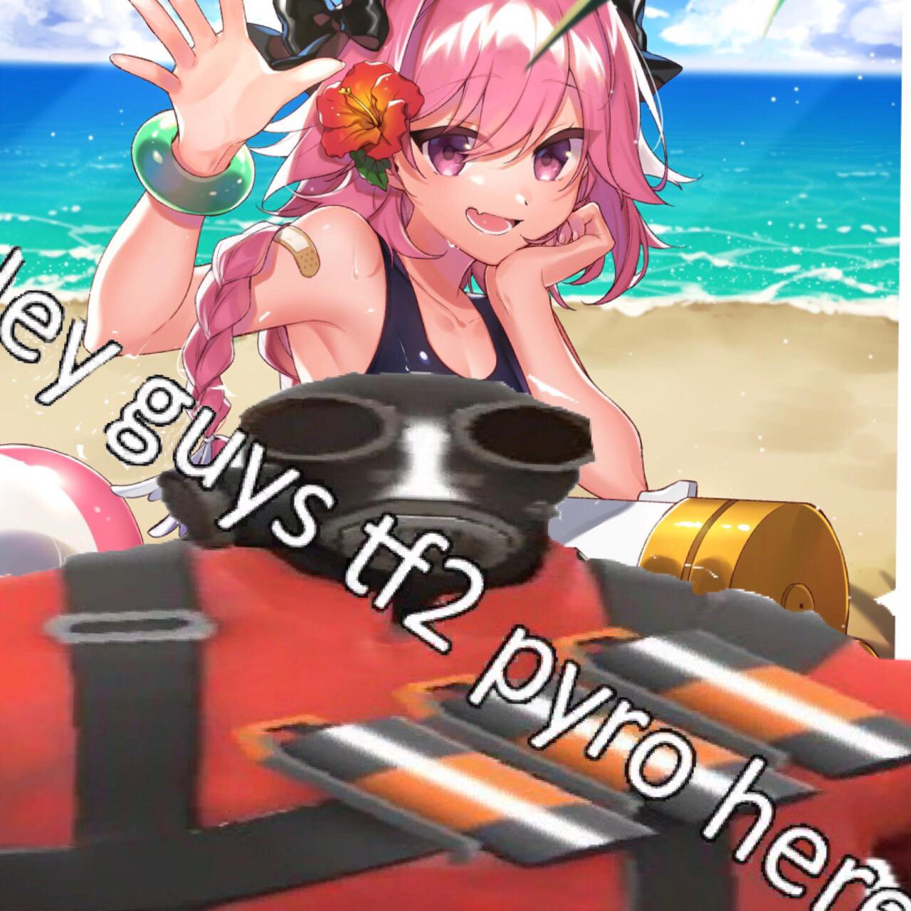 God bless pyro keeping our eyes pure and dick purer | Scrolller