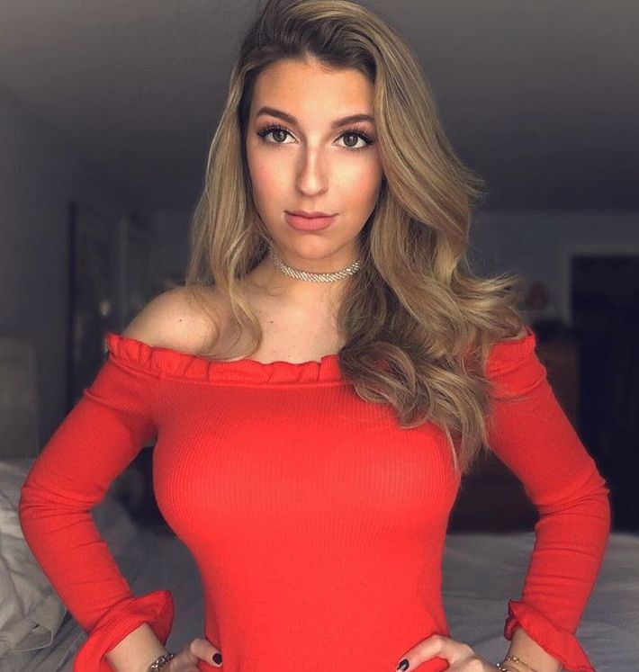 Goddess In A Red Dress Scrolller