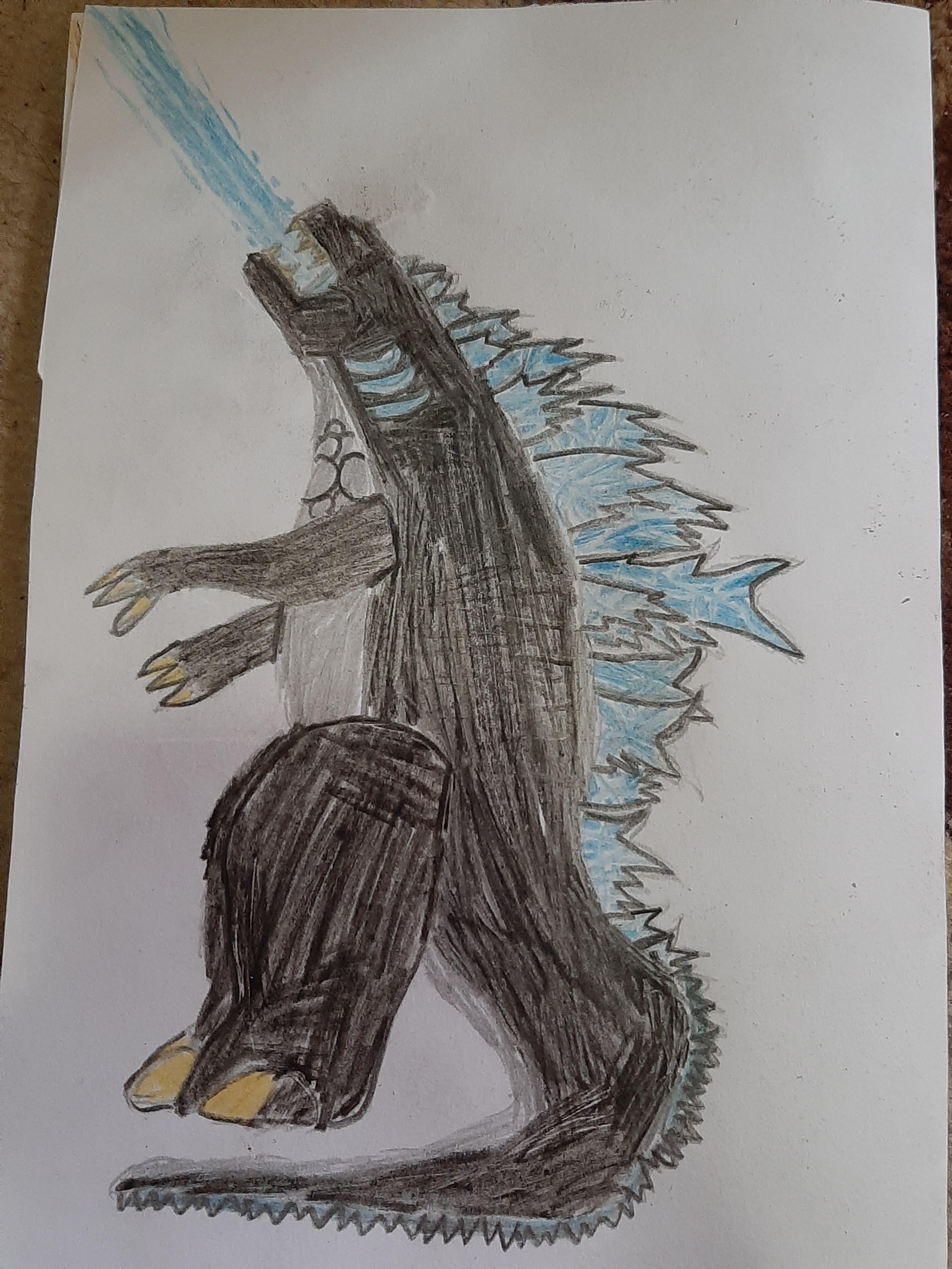 Godzilla 2021 best drawing. | Scrolller