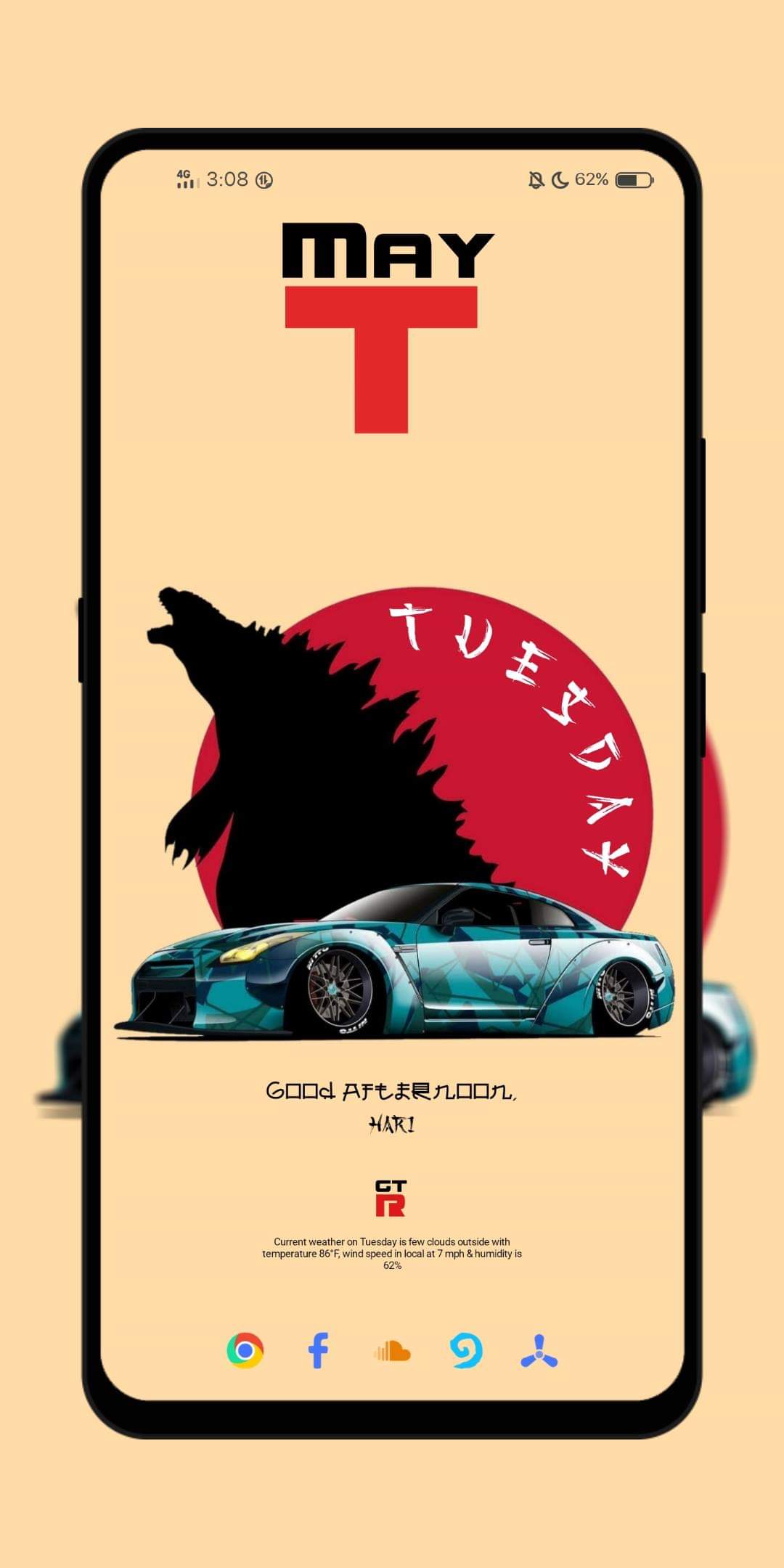 Godzilla home screen setup from scratch | Scrolller