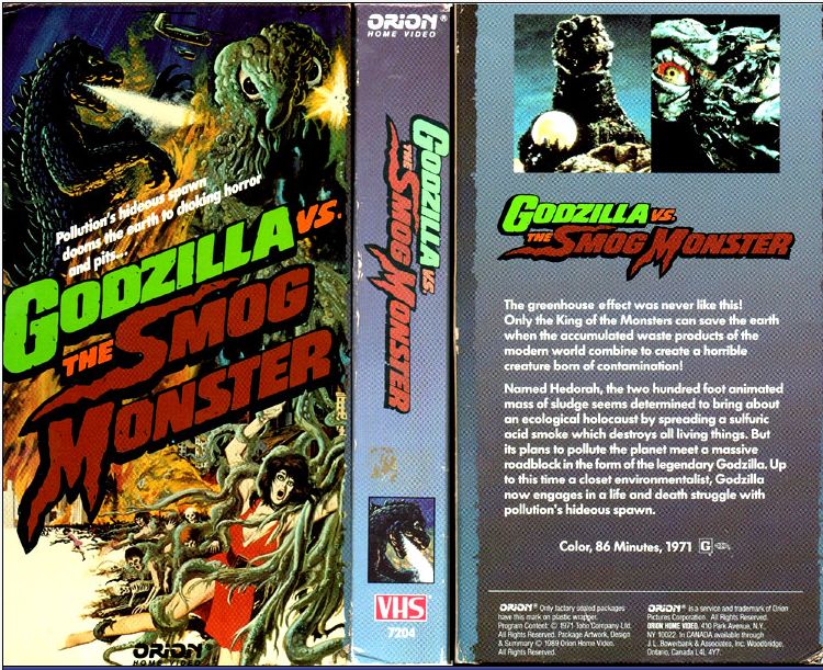 Godzilla vs. the Smog Monster (1971) | Scrolller