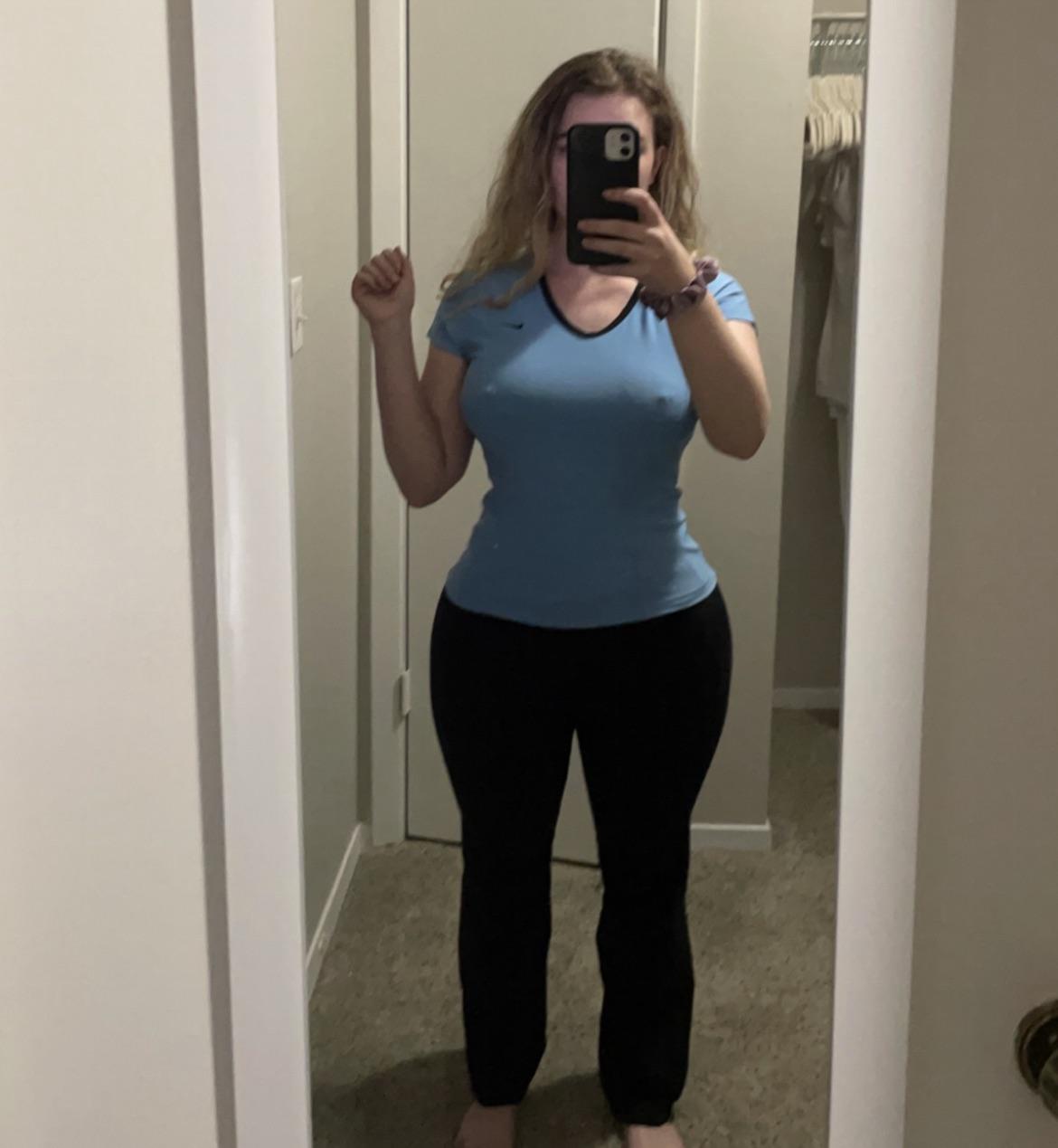 Going braless today | Scrolller