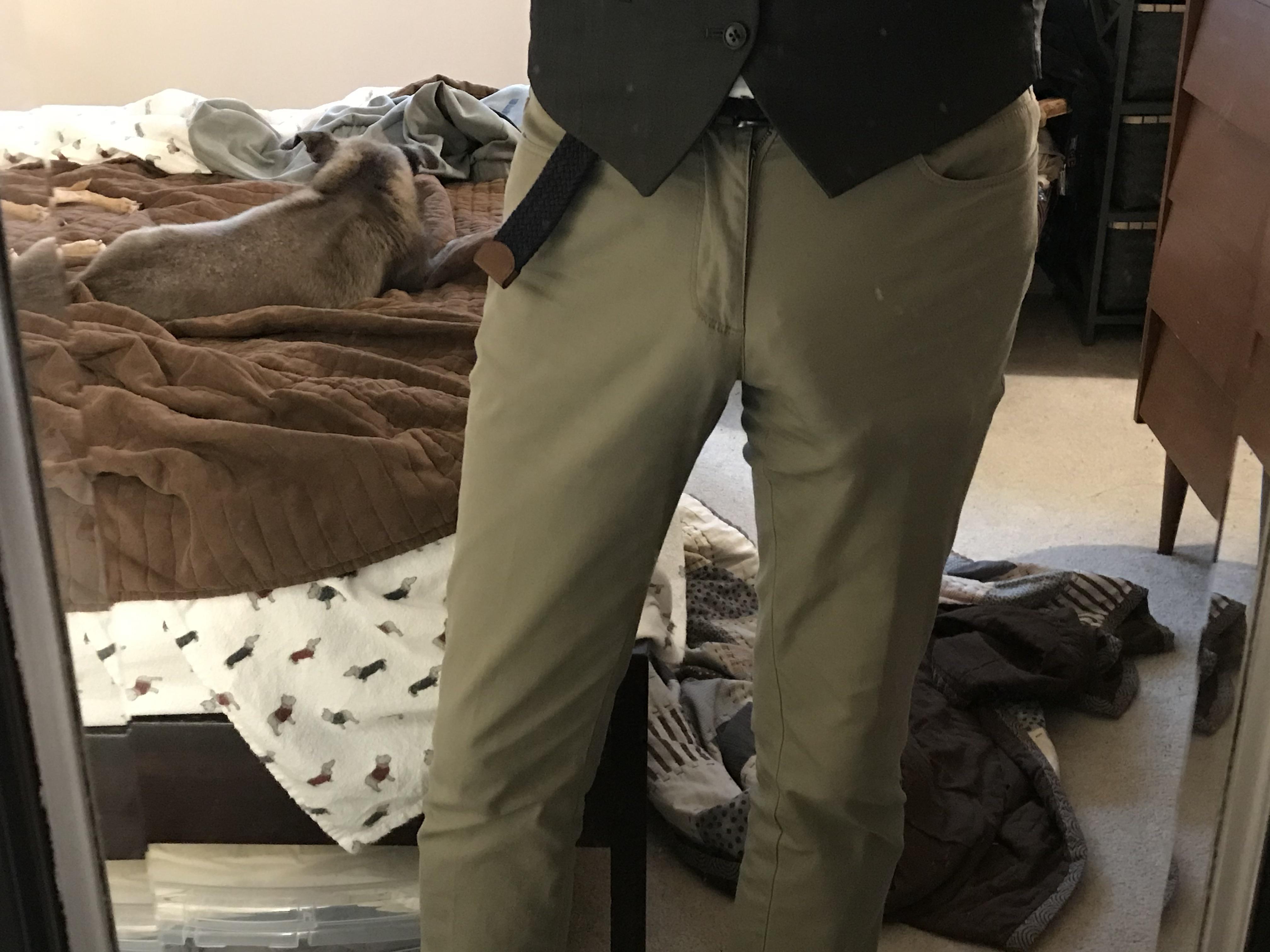 Going down the pant leg | Scrolller