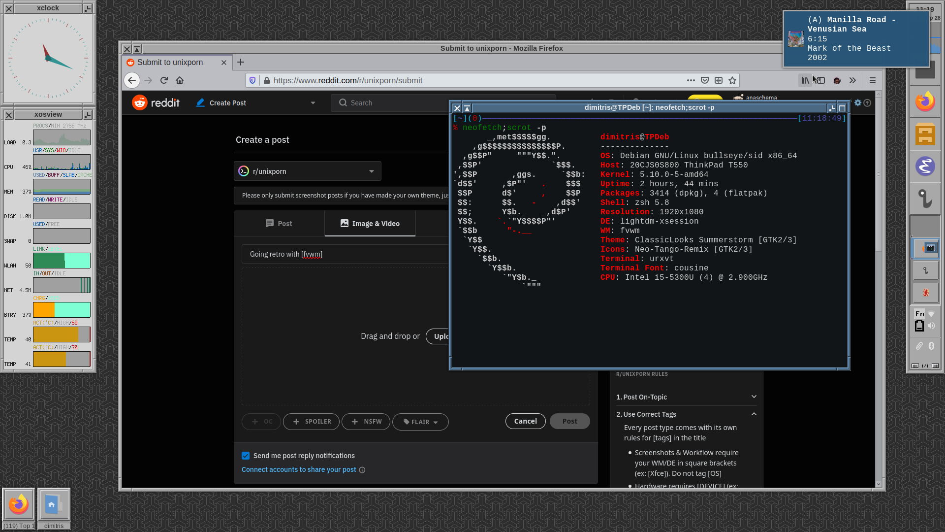 Going retro with [Fvwm] | Scrolller