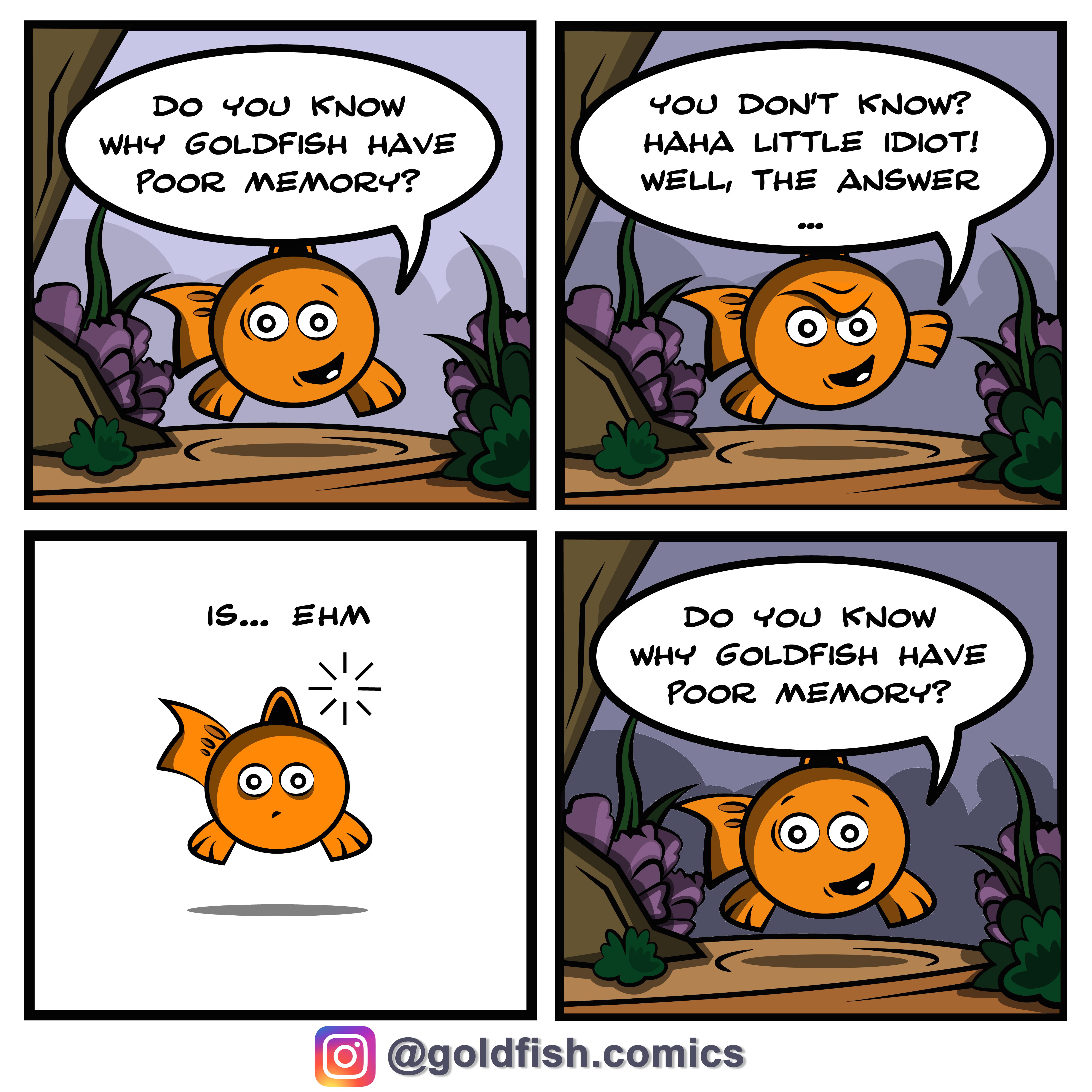 My goldfish memory... [OC] | Scrolller