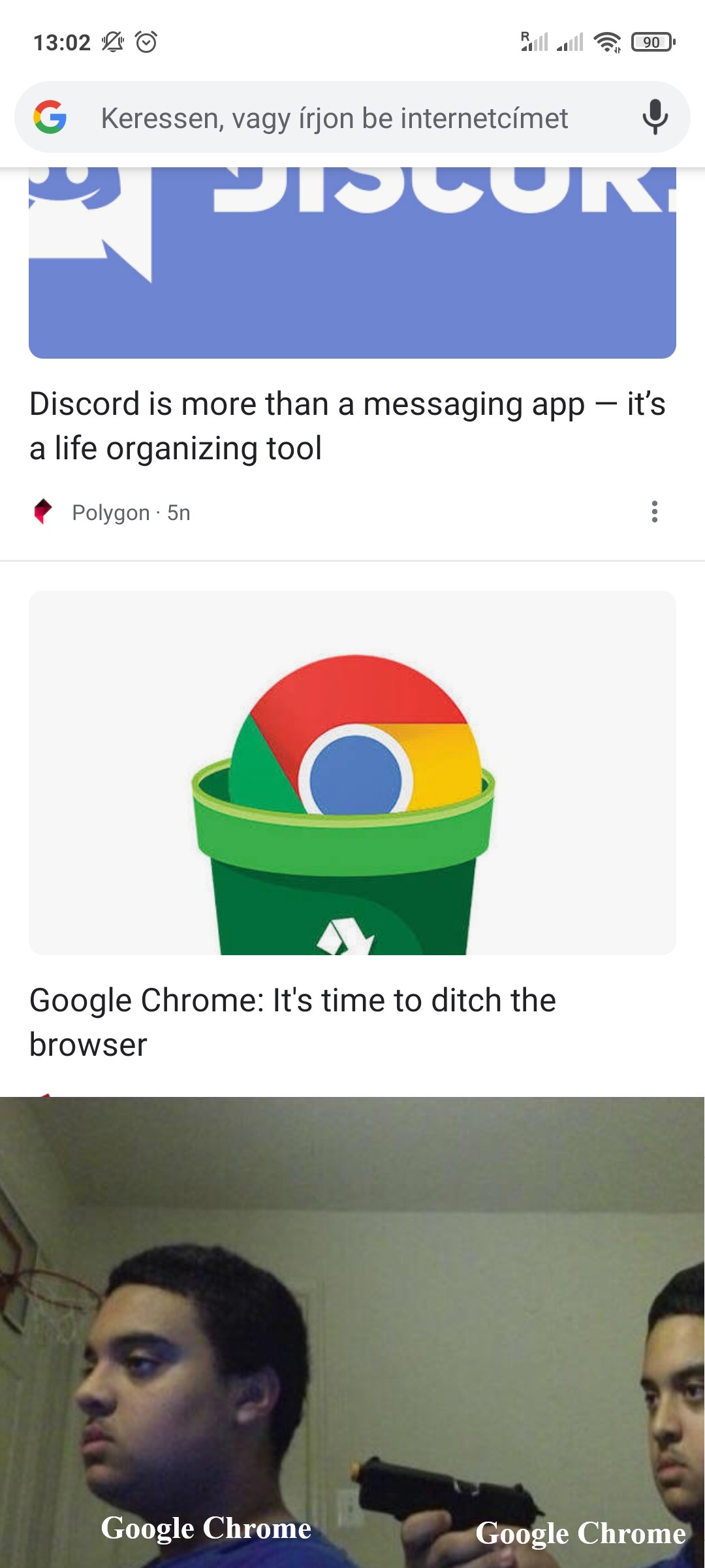 Google Chrome recomanded me this article | Scrolller