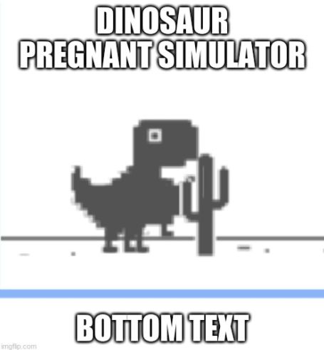 google dinosaur game gone wrong 3am challenge | Scrolller