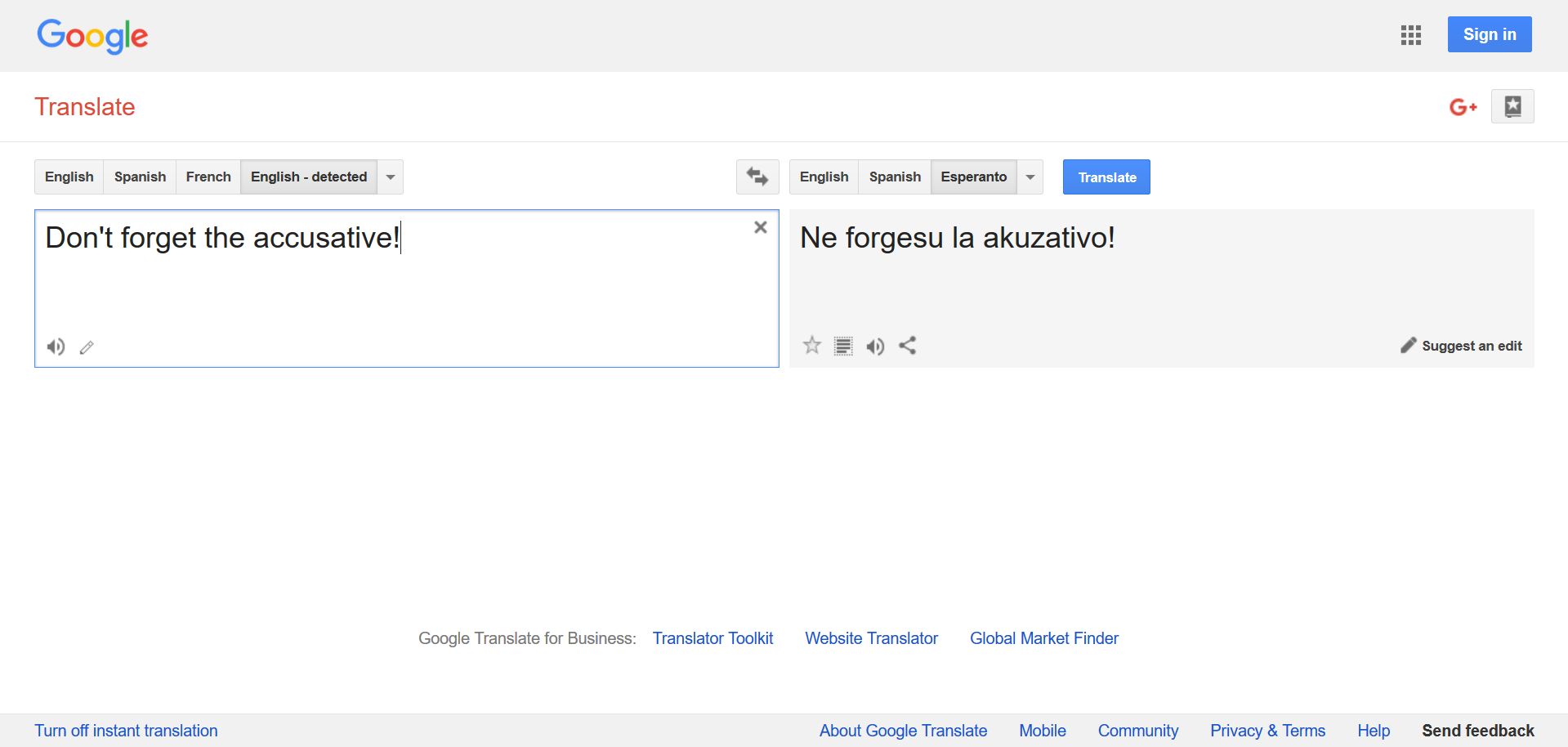 Google Translate estas amuza! | Scrolller