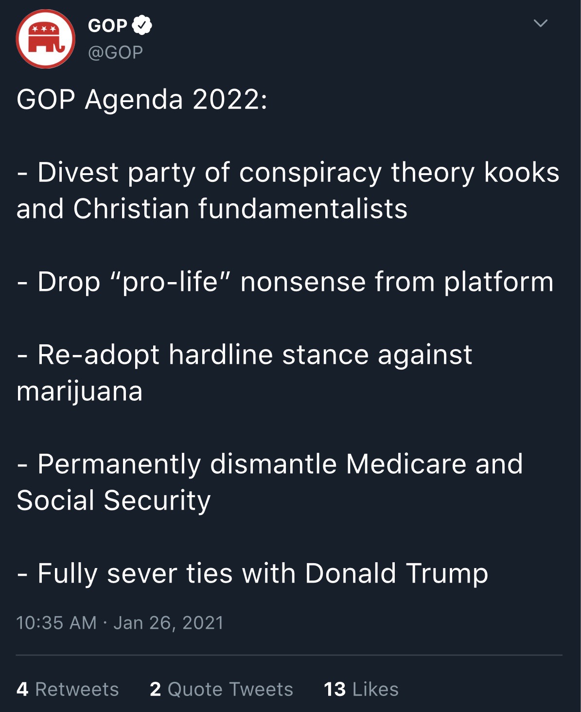 GOP takes a stand | Scrolller