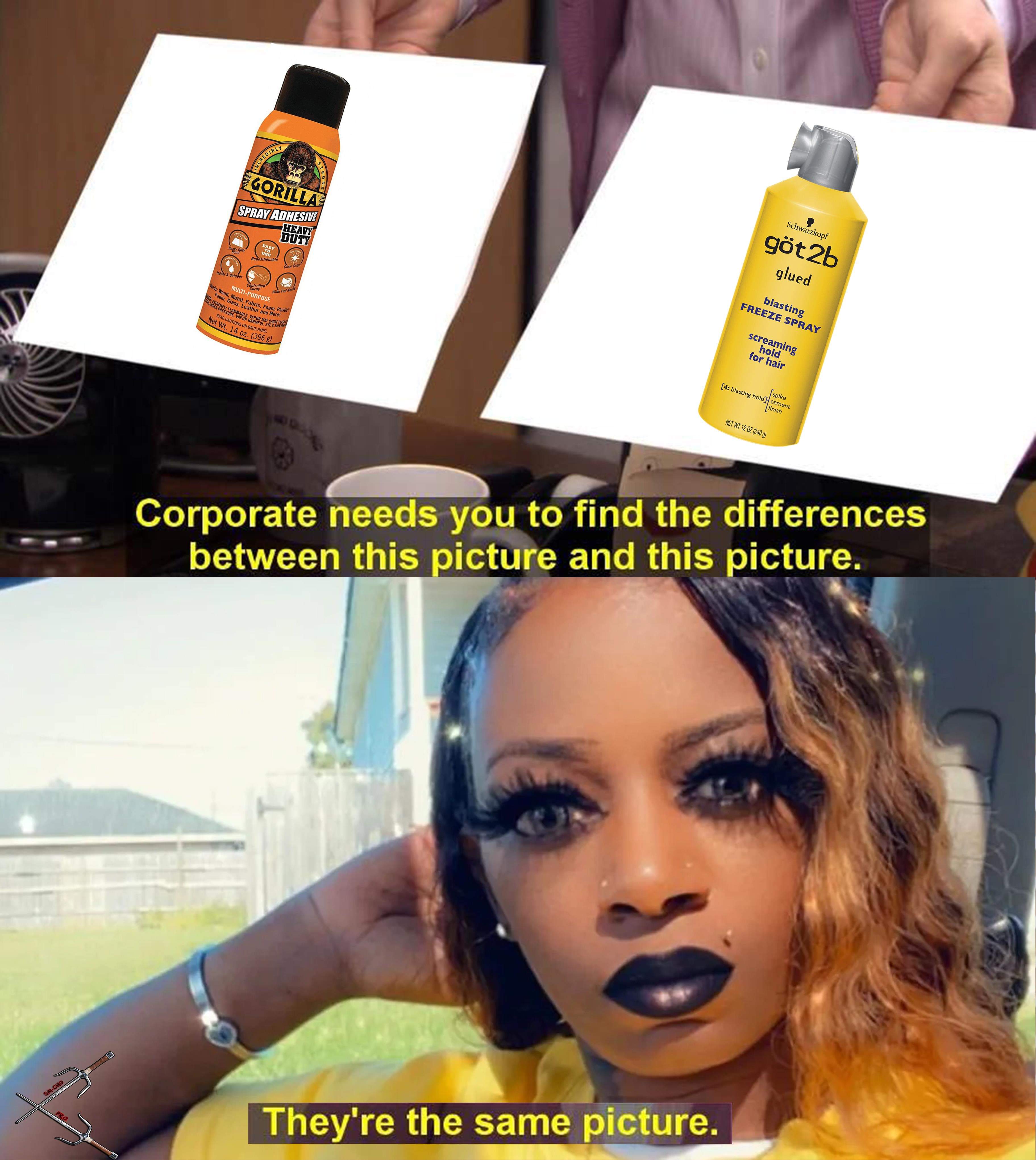 Gorilla glue girl | Scrolller