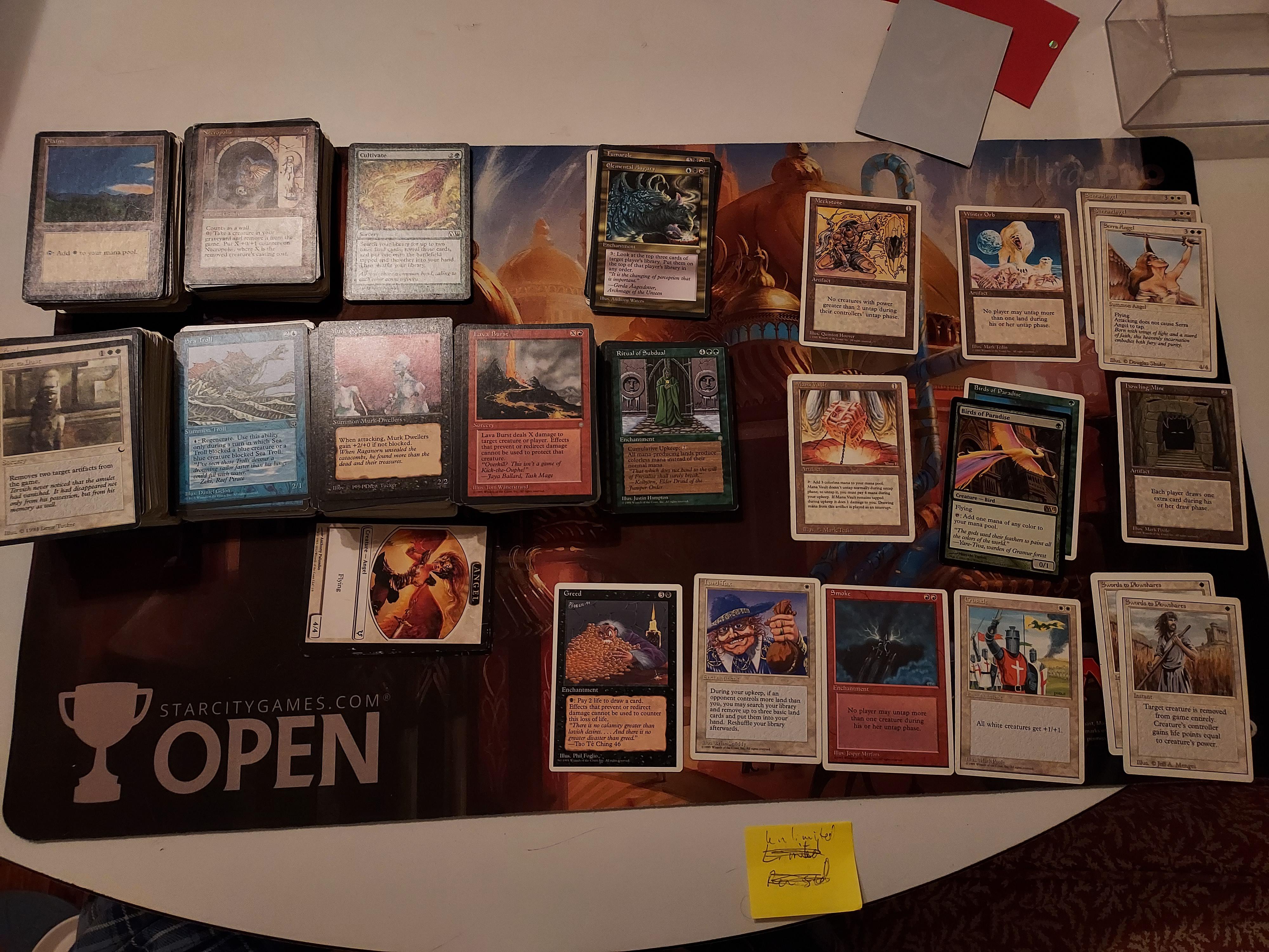 Got a shoebox of forgotten cards recently, ready to show them love ...