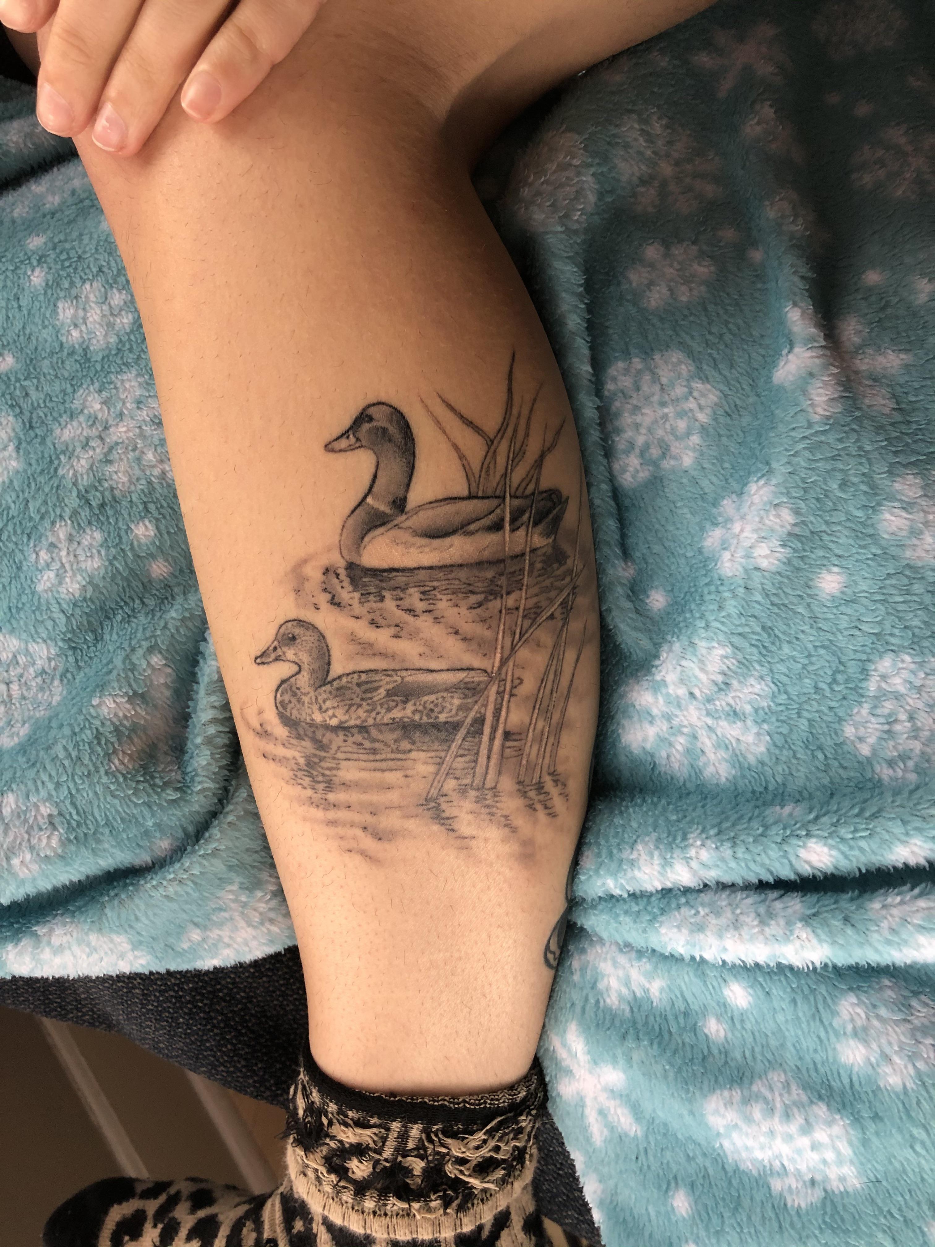 got me a duck tat :) | Scrolller