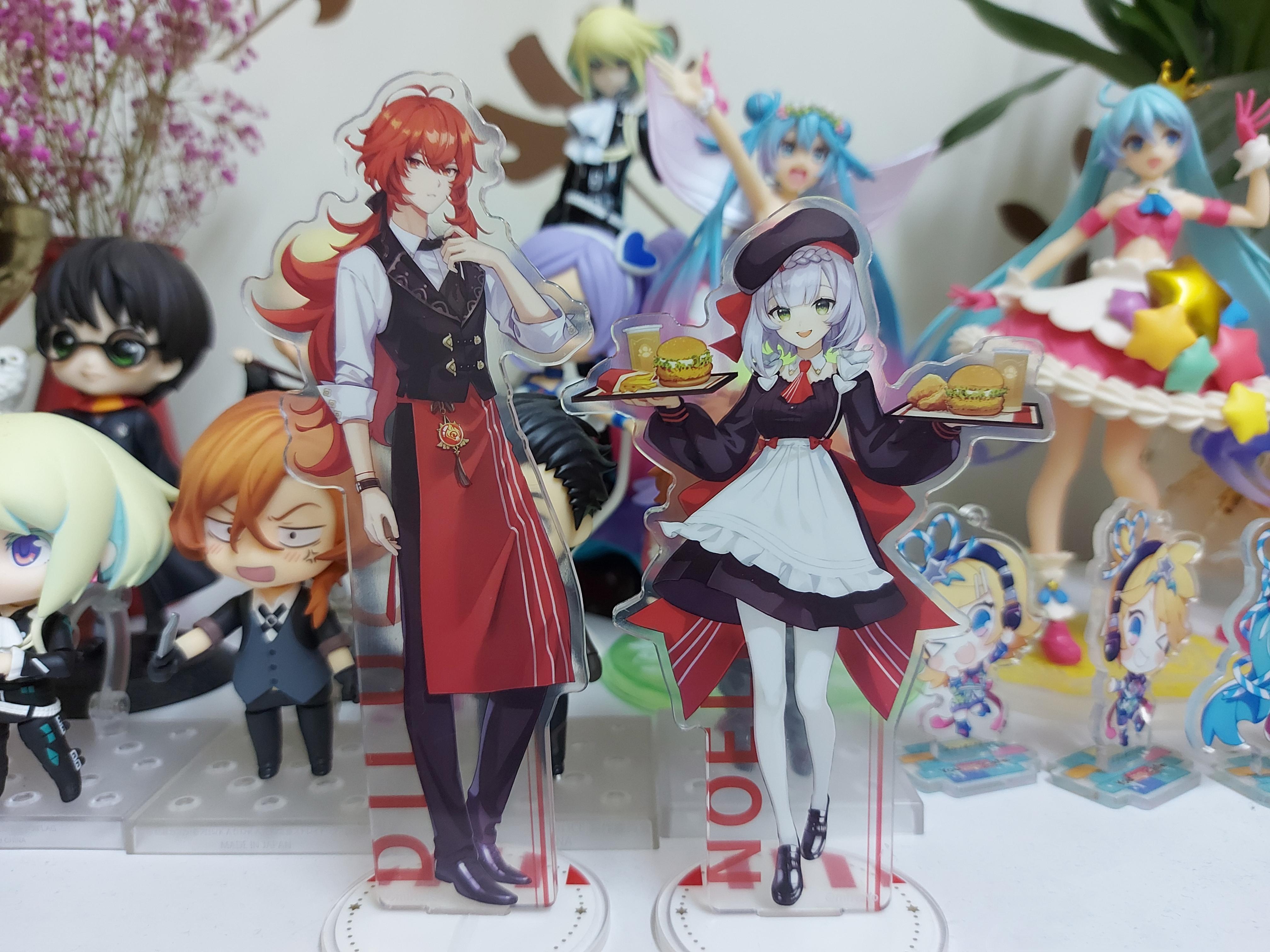 got my kfc noelle and diluc standee 👀 | Scrolller