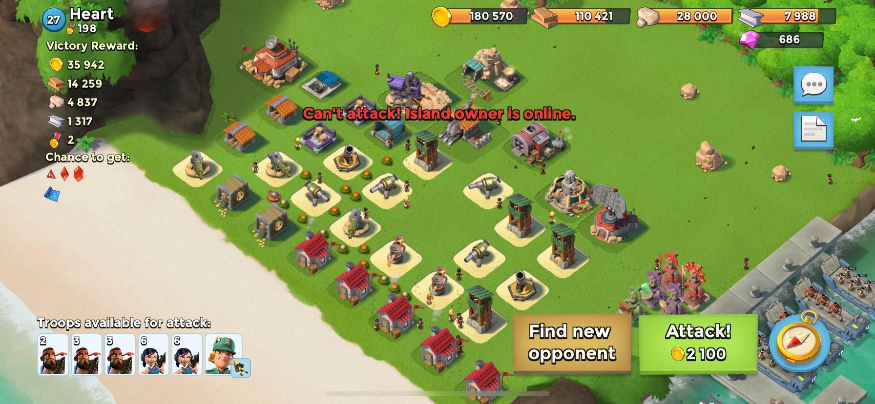 Got this enemy base who puts his hq aside whenever hes online.waiting for the day he forgets to ...