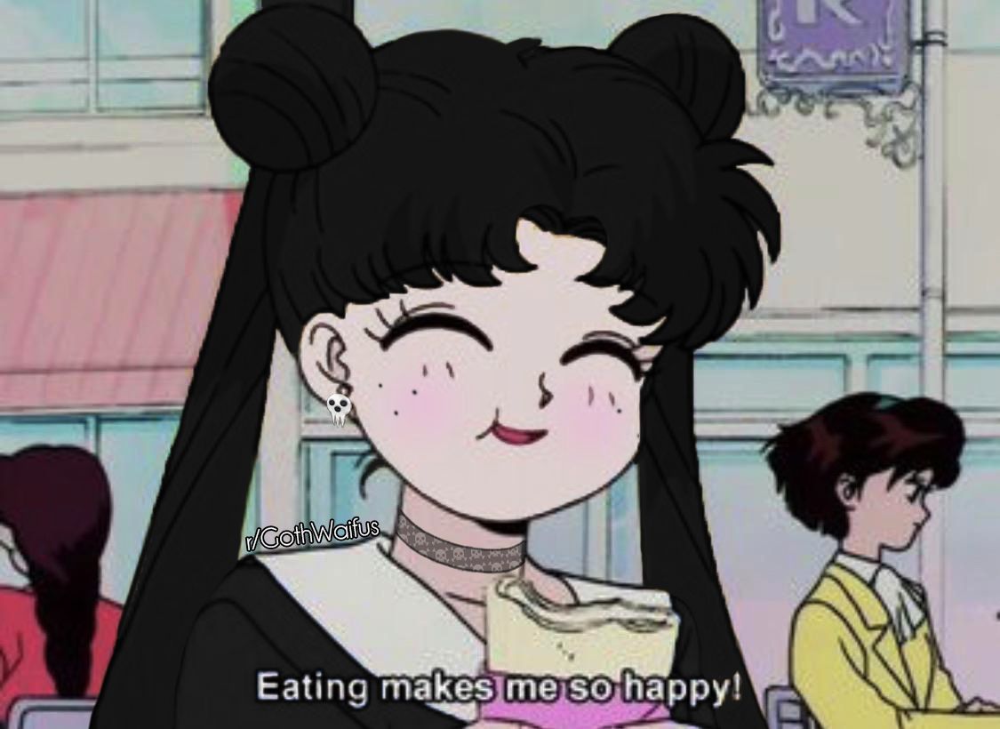 Goth Sailor Moon Scrolller