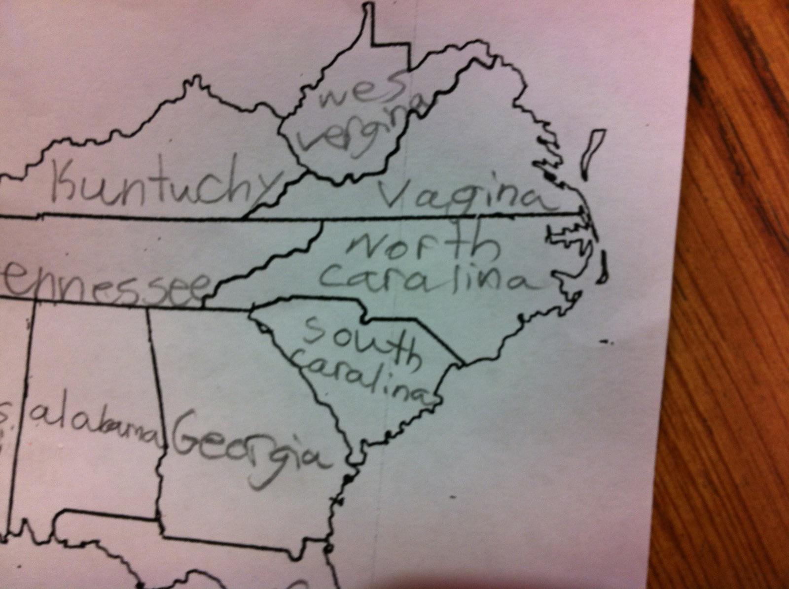 Grading some quizzes. Based on “West Vergina” this seems intentional | Scrolller