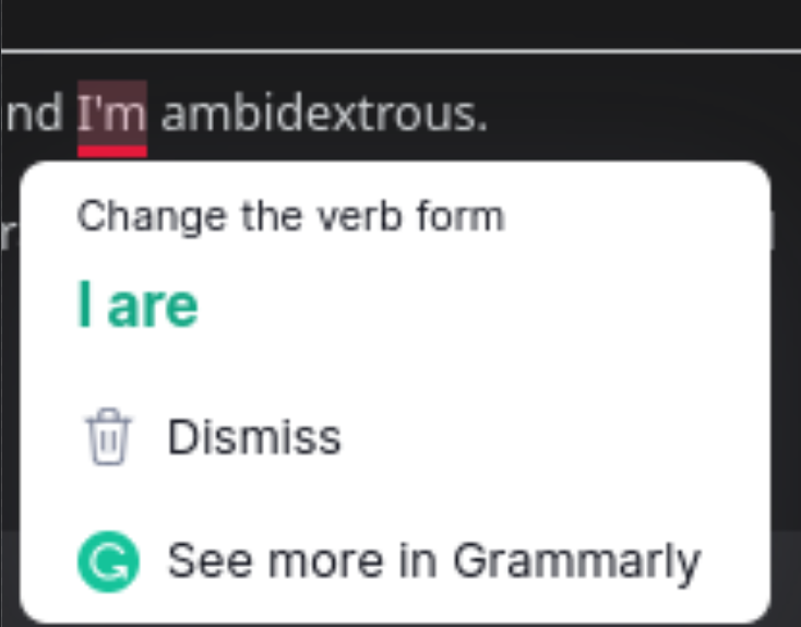 Grammarly: 4 y/o edition | Scrolller